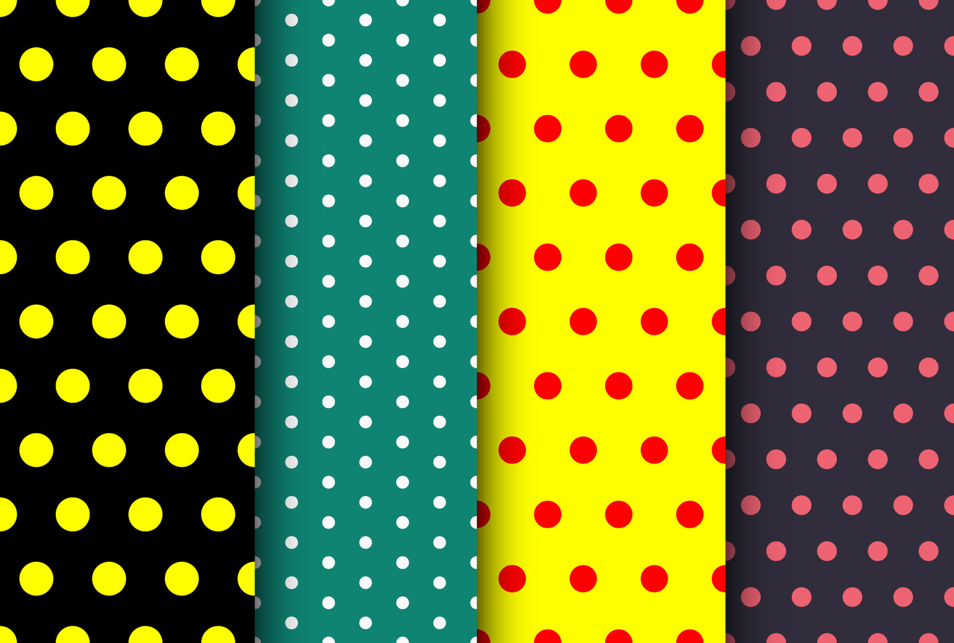 Vector set of polka dot pattern 15644989 Vector Art at Vecteezy Vector set of polka dot pattern 15644989 Vector Art at Vecteezy