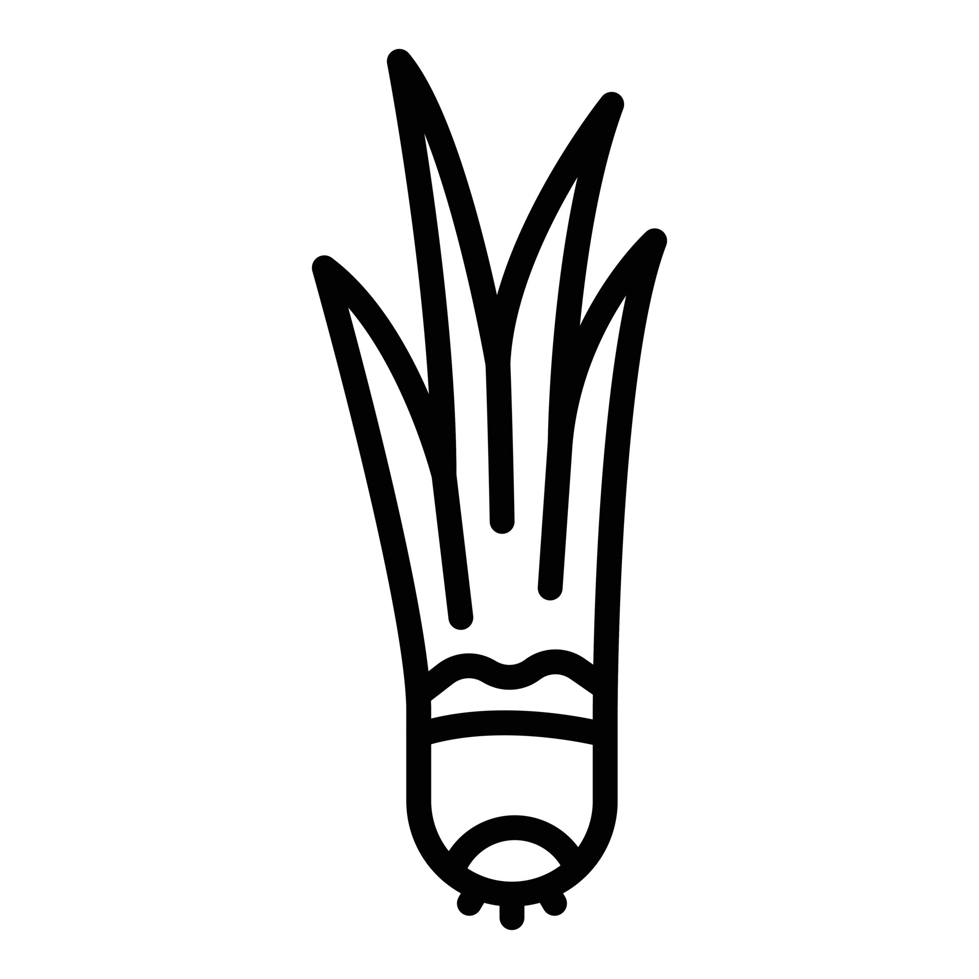 Chives Icon Outline Style 15646146 Vector Art At Vecteezy