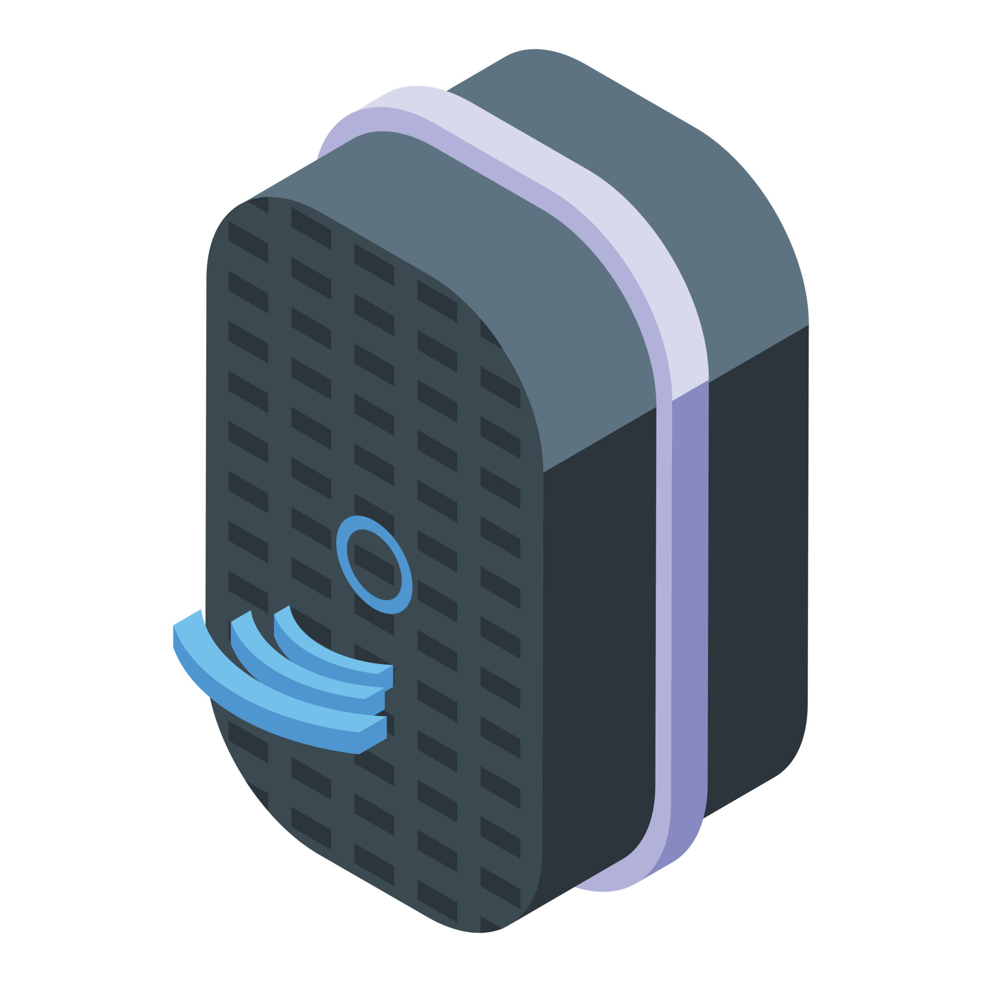 Speaker Speech Recognition Icon Isometric Style 15647014 Vector Art At