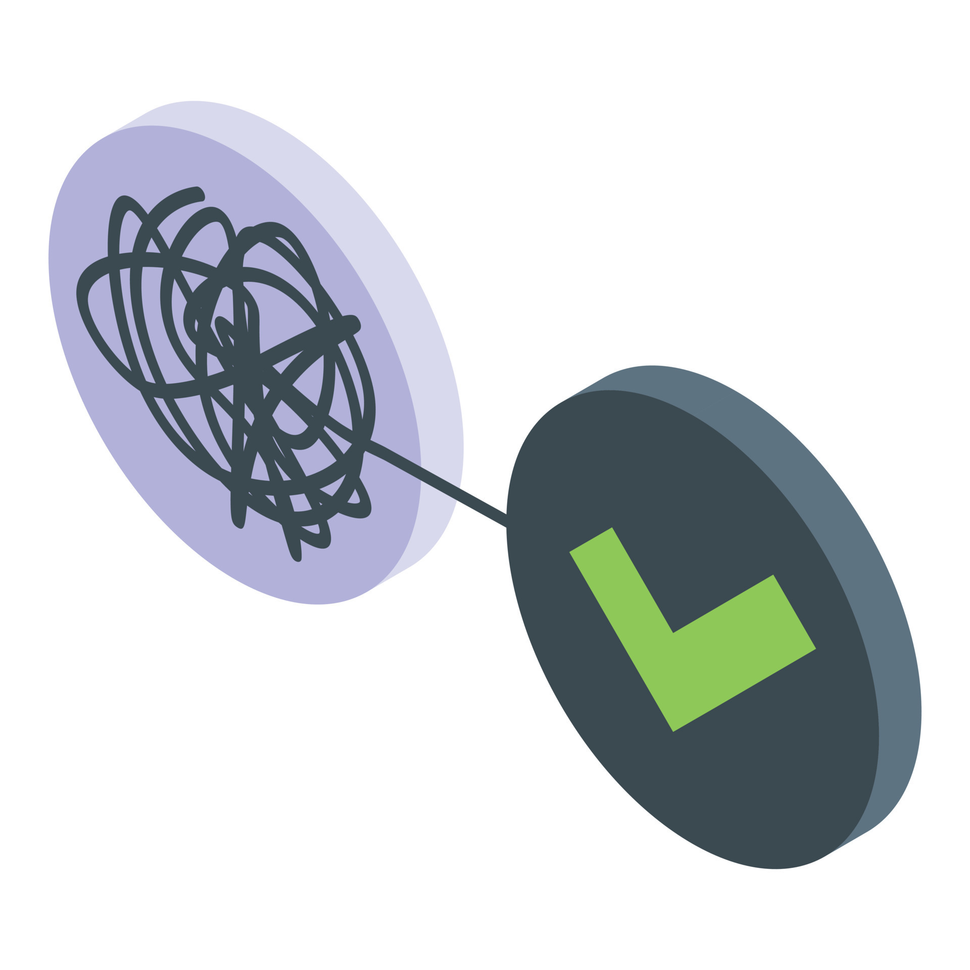 Problem solutions icon, isometric style 15648741 Vector Art at Vecteezy