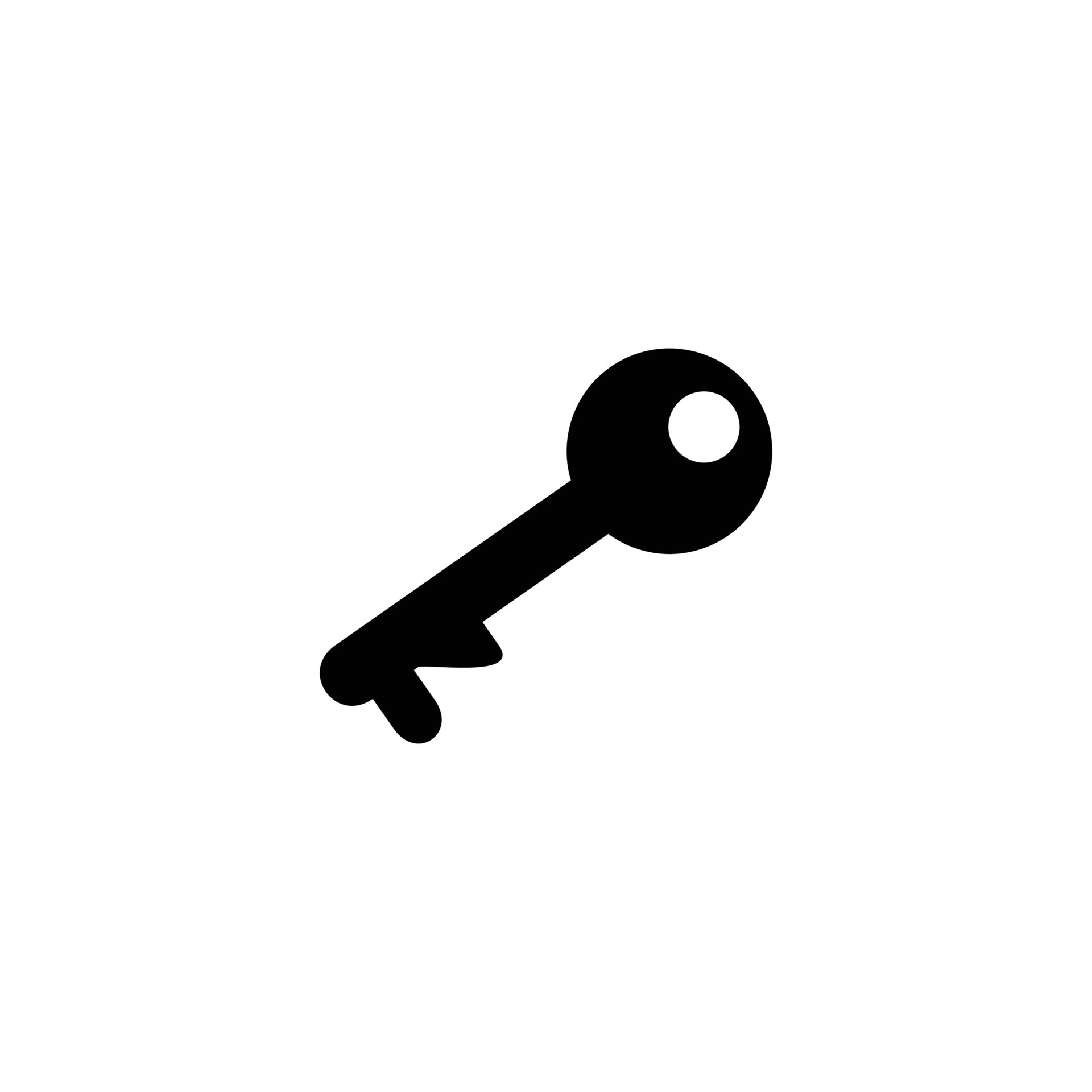 key flat icon design logo 15652217 Vector Art at Vecteezy