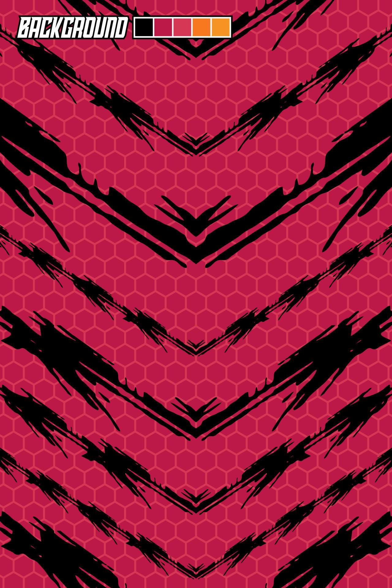 Abstract Red background with a cool pattern, on leggings, soccer jersey design for sublimation ...
