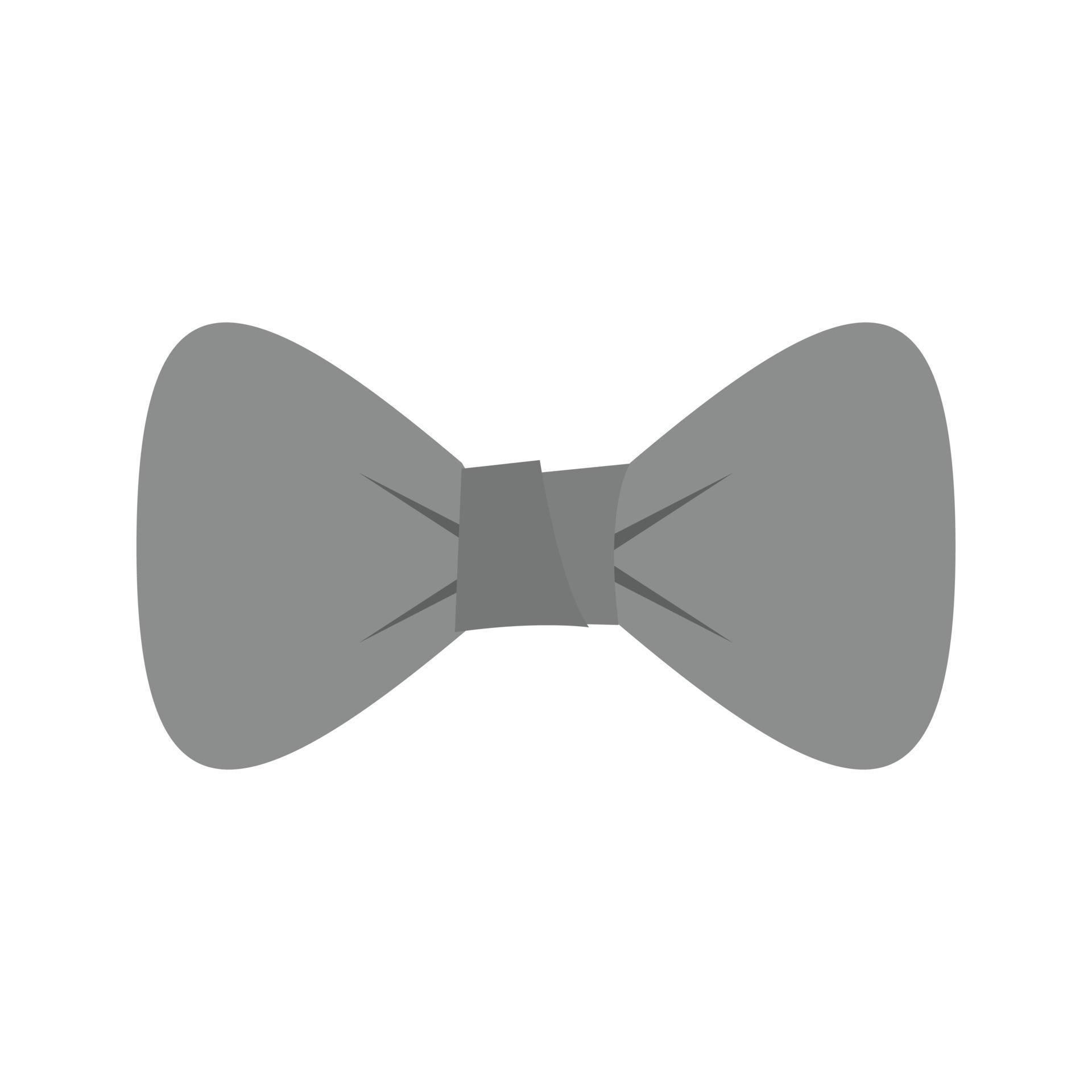 Bow Tie Flat Greyscale Icon 15654933 Vector Art at Vecteezy