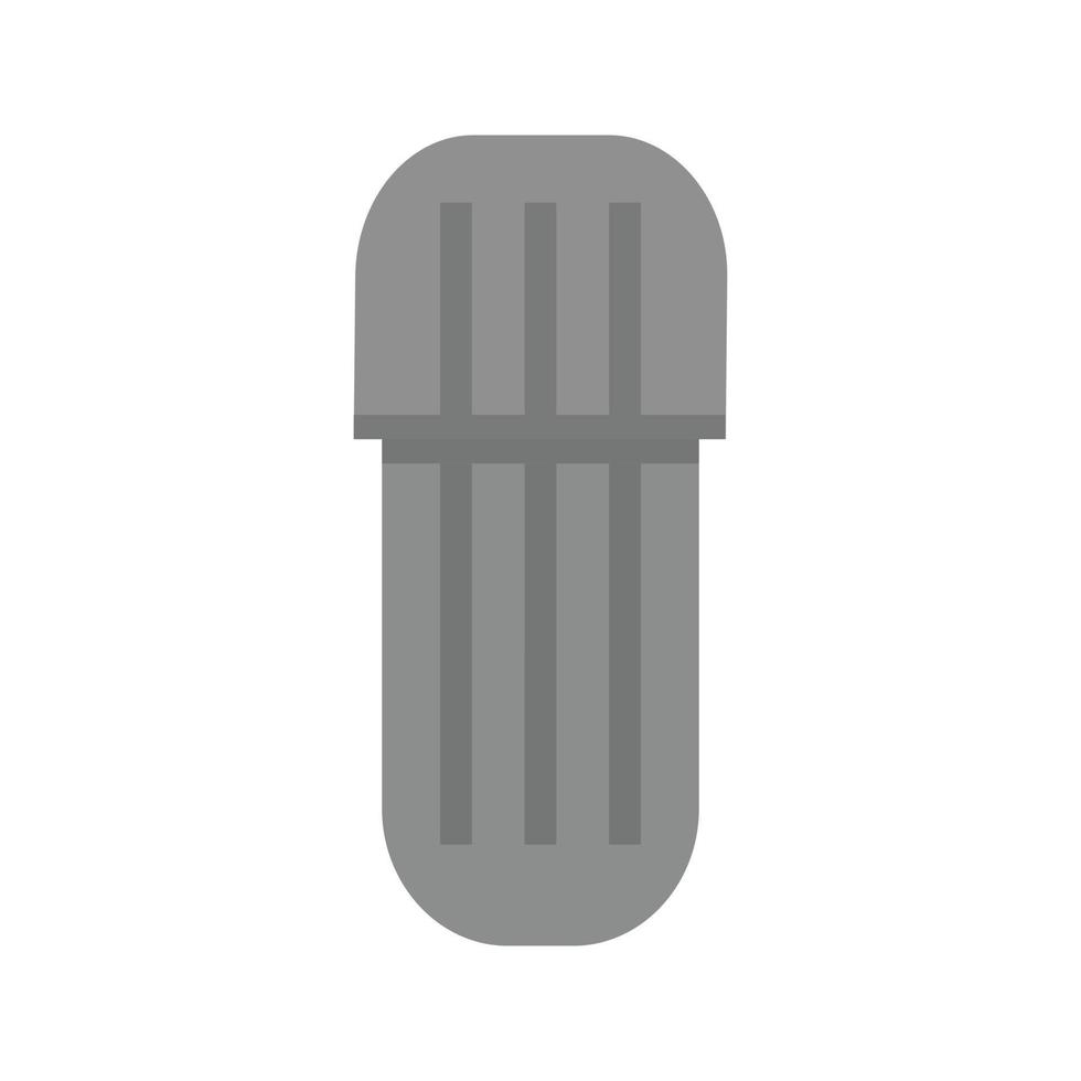 Amalgam Capsule Flat Greyscale Icon 15655427 Vector Art at Vecteezy