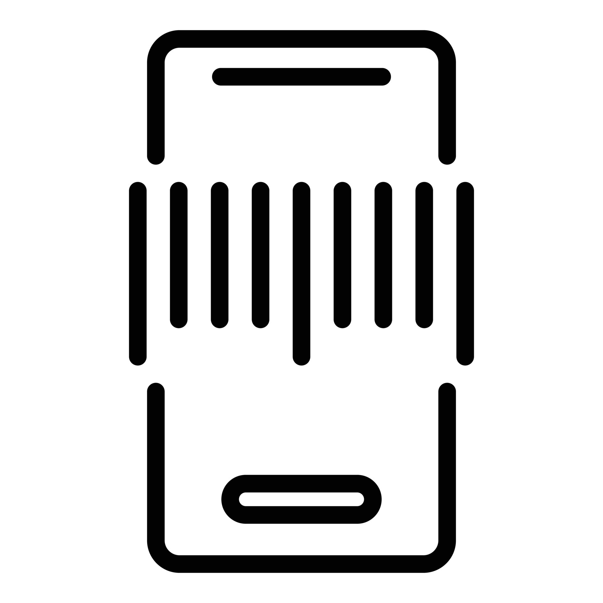Detect Barcode Icon Outline Vector Code Scanner 15660322 Vector Art At