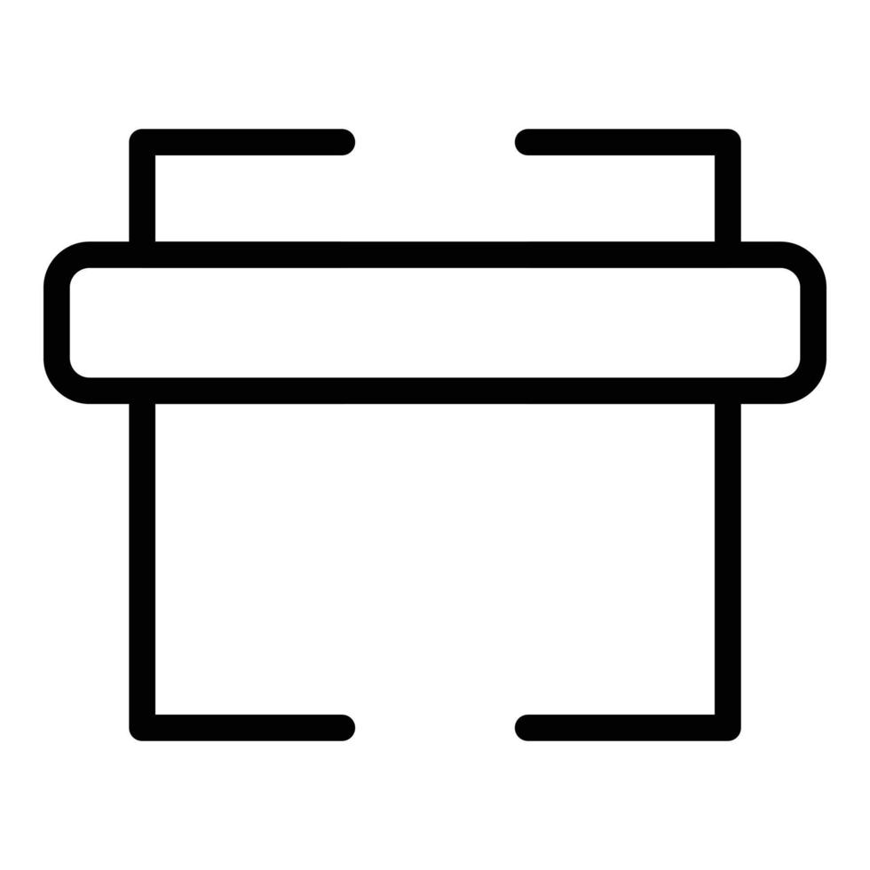 Quick Response Code Icon Outline Vector Qr Scan 15660936 Vector Art At