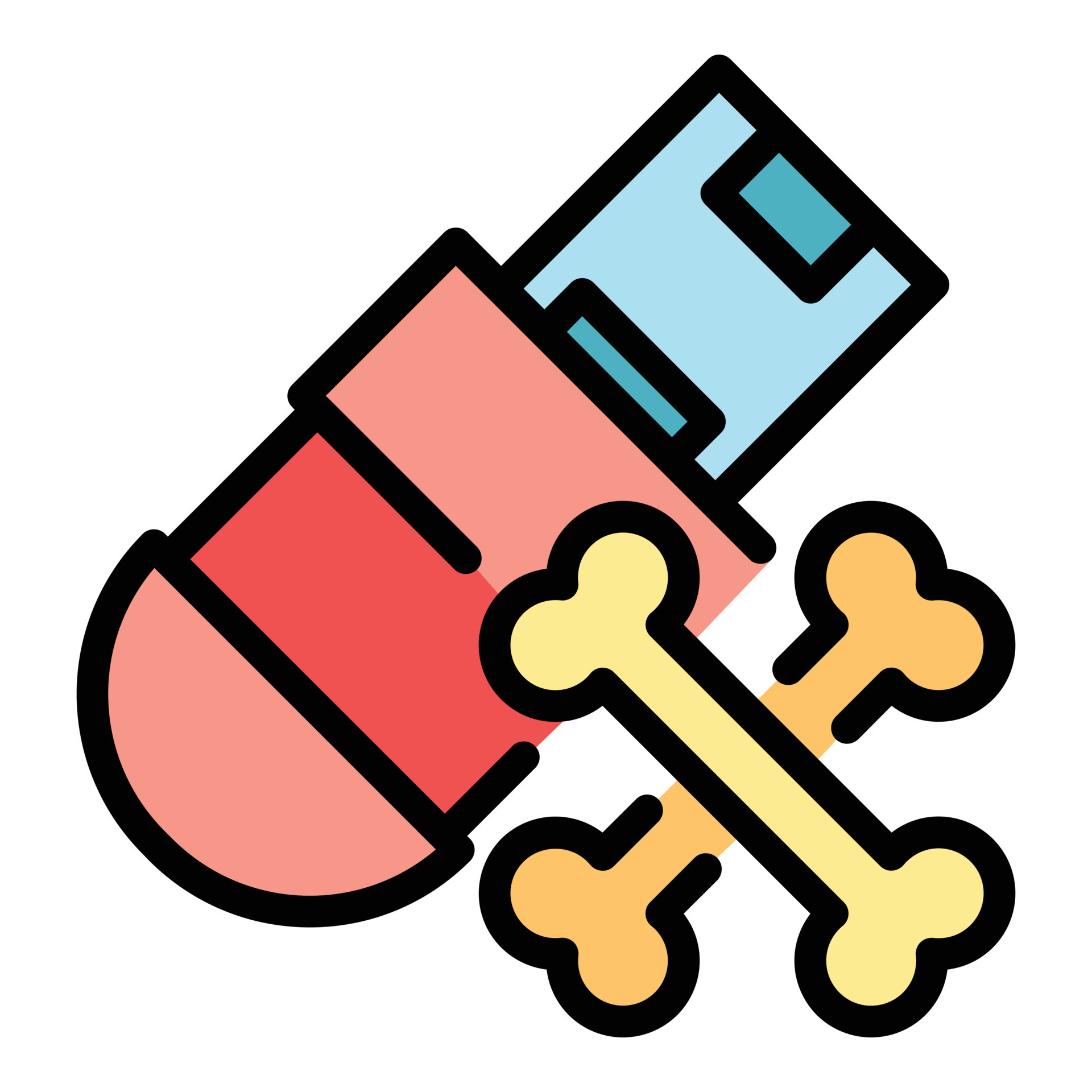 Stick Malware Icon Color Outline Vector 15661667 Vector Art At Vecteezy