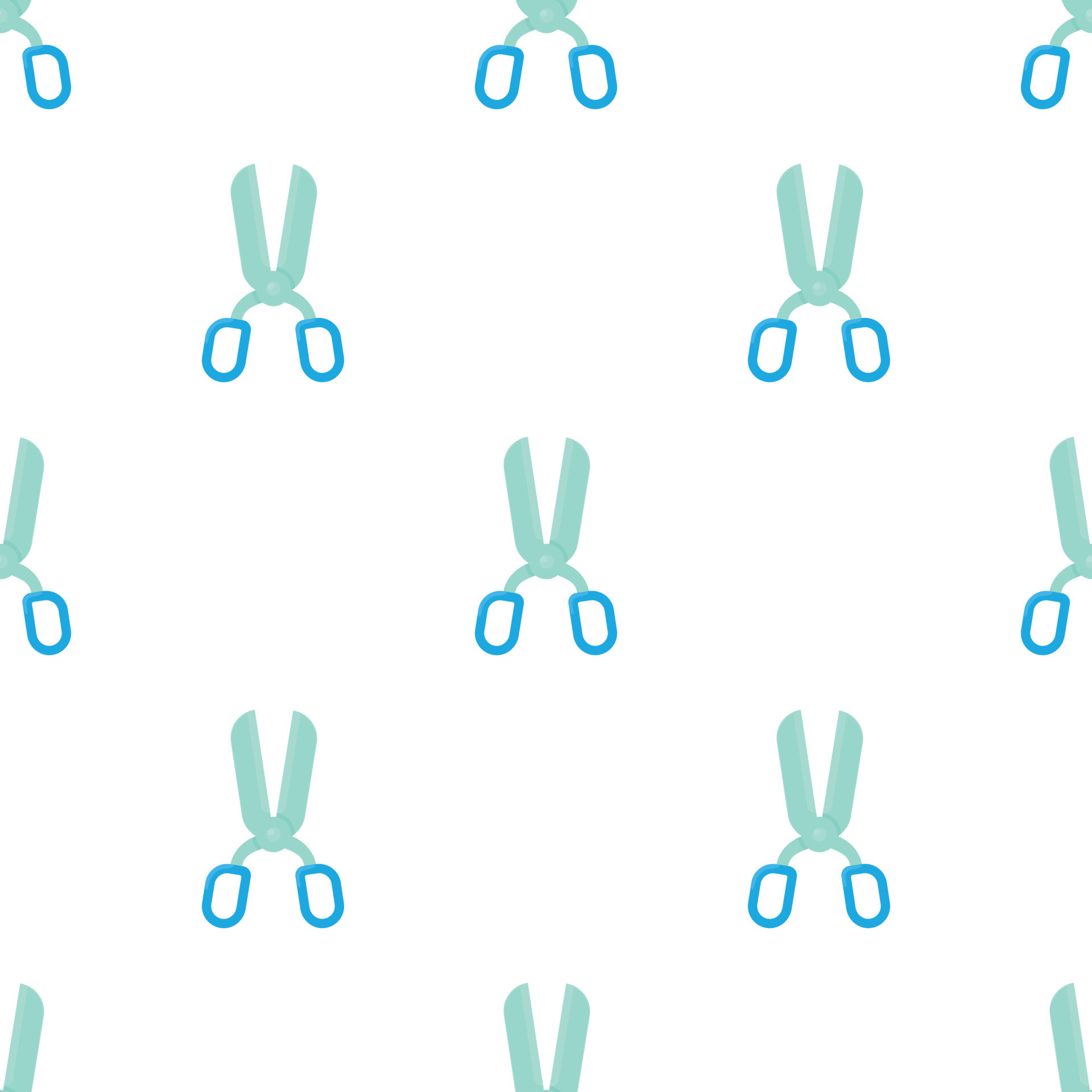 Scissors pattern seamless vector 15662577 Vector Art at Vecteezy