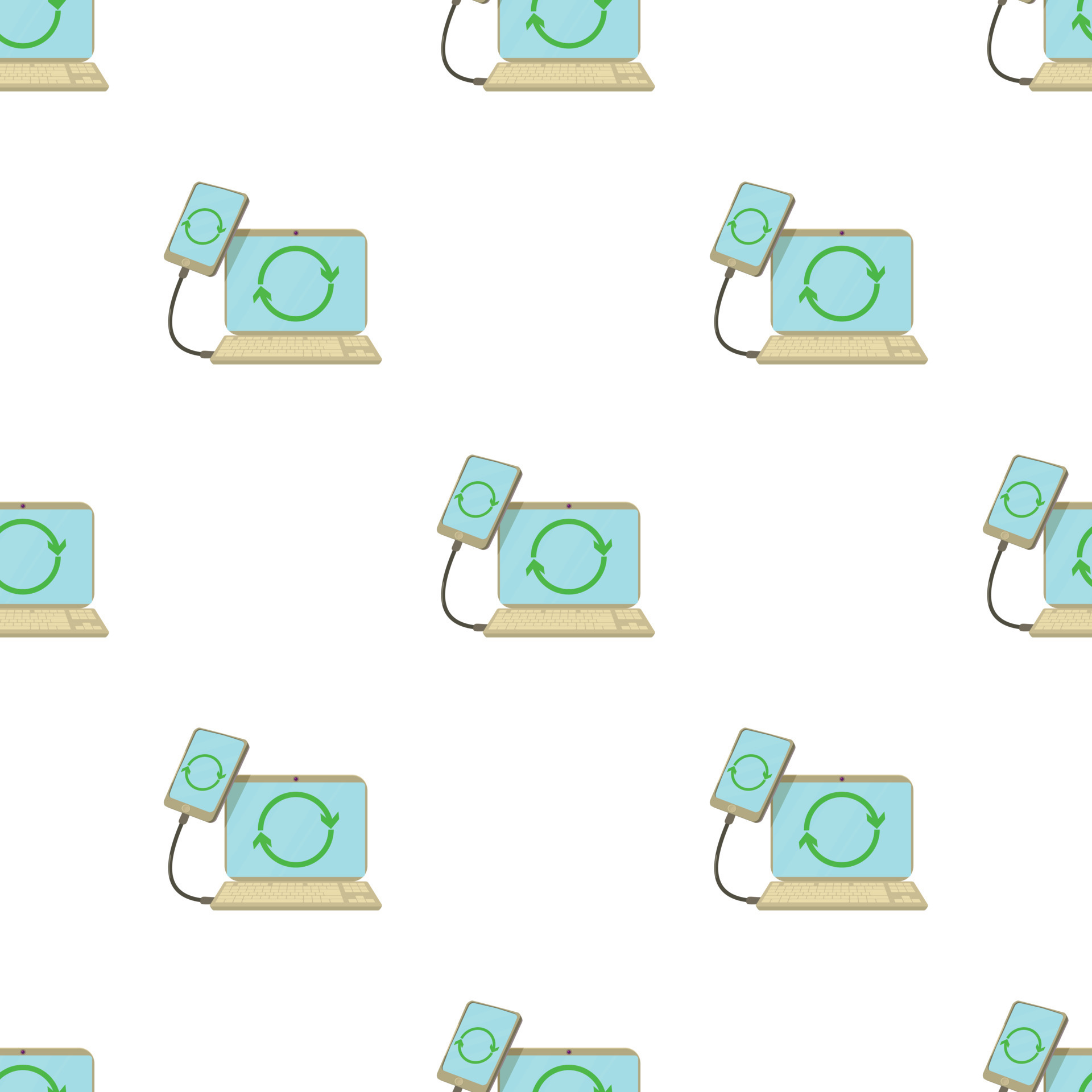 Synchronization Pattern Seamless Vector 15662643 Vector Art At Vecteezy