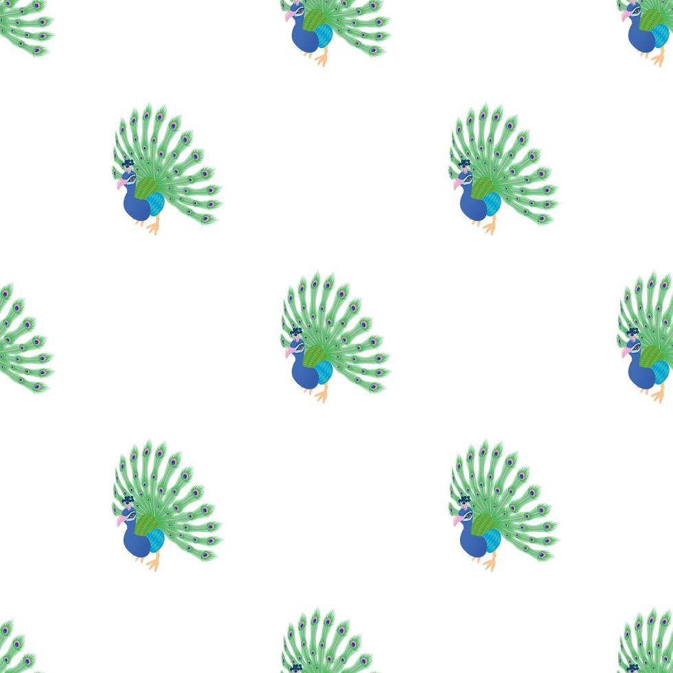 Peacock Pattern Seamless Vector 15662698 Vector Art At Vecteezy