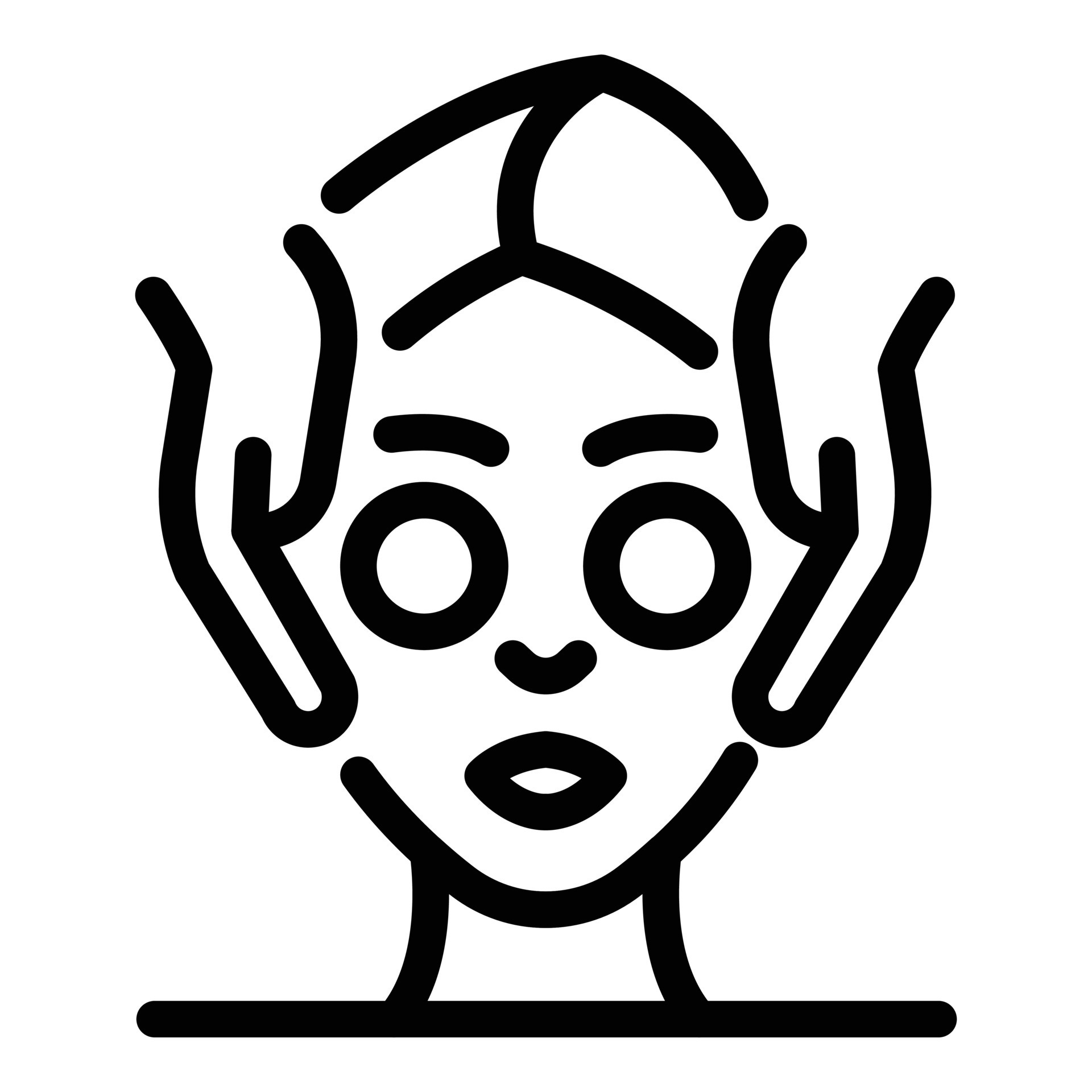 Face Massage Icon Outline Style 15665490 Vector Art At Vecteezy