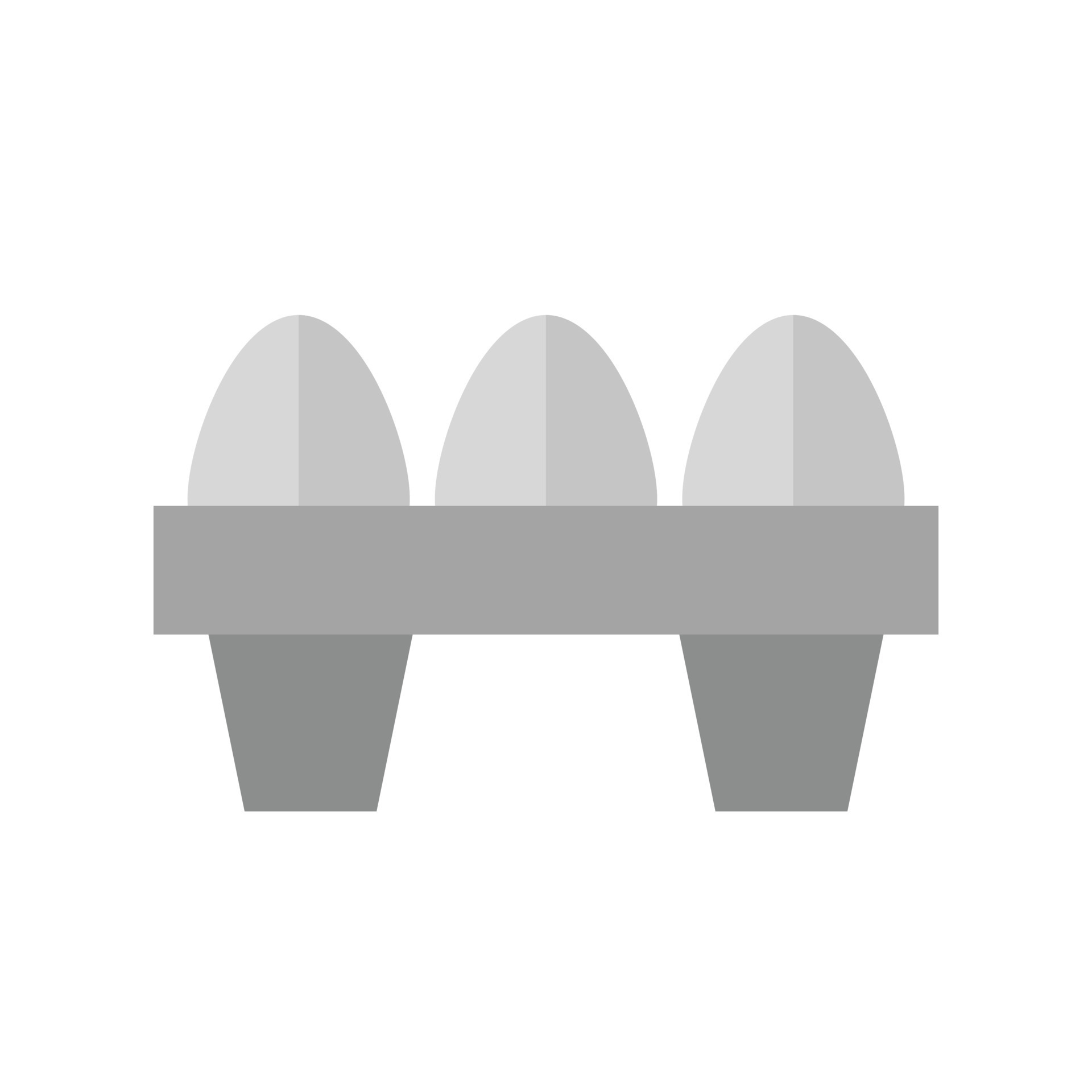 Eggs Flat Greyscale Icon 15670888 Vector Art At Vecteezy