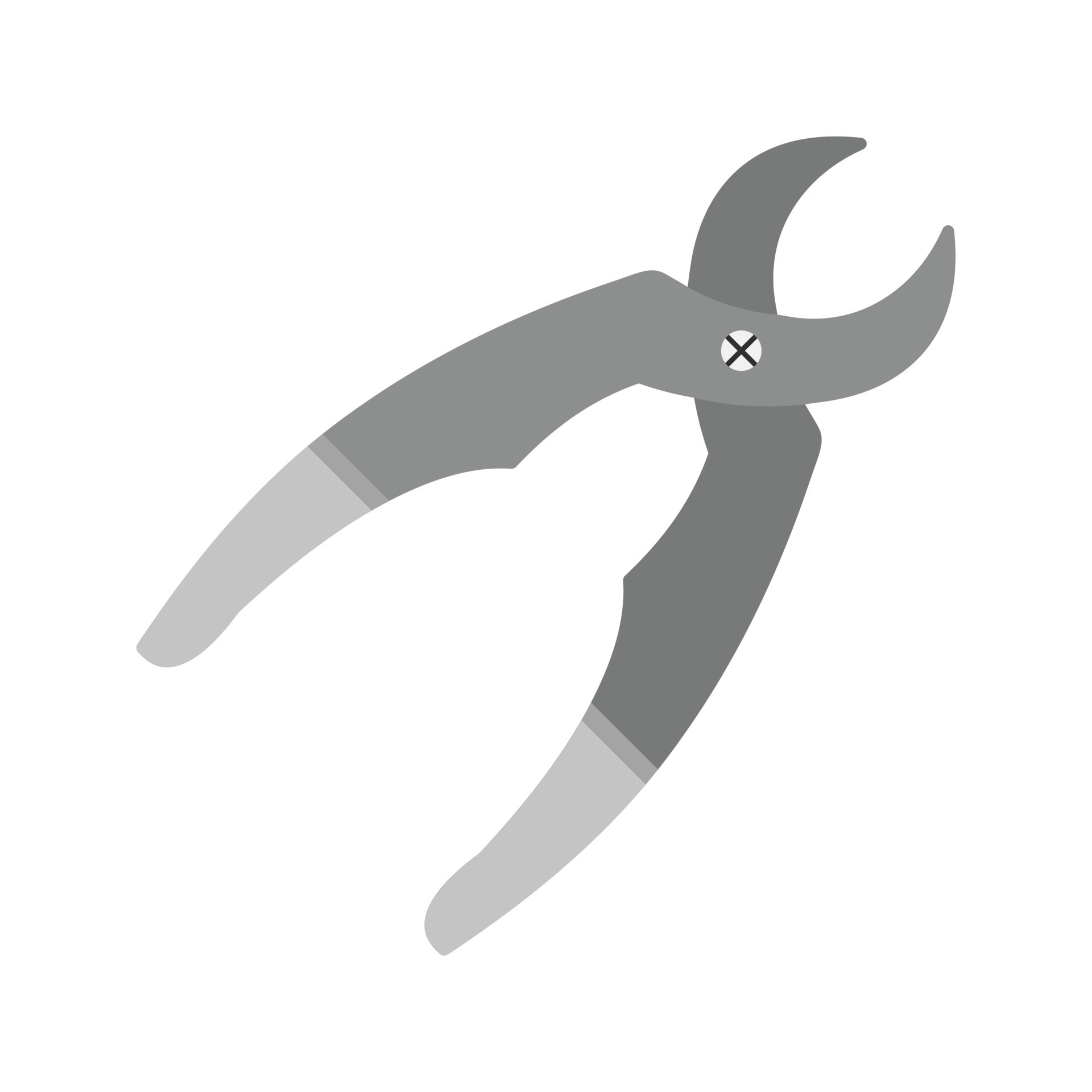 Pliers Flat Greyscale Icon 15671314 Vector Art at Vecteezy