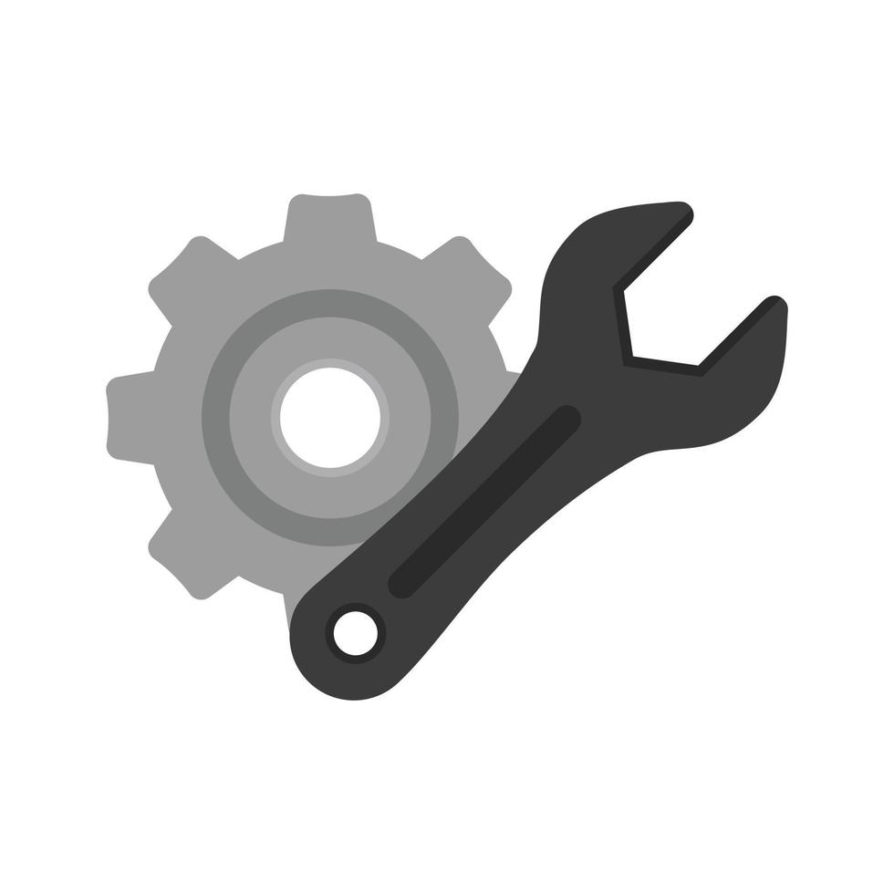 Configurations Flat Greyscale Icon 15672453 Vector Art at Vecteezy