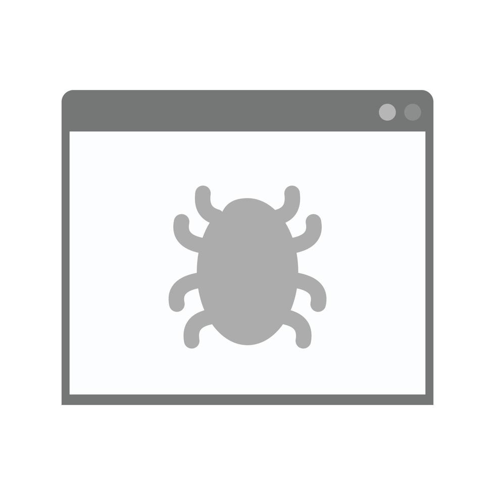 Web Crawler Flat Greyscale Icon 15673167 Vector Art at Vecteezy