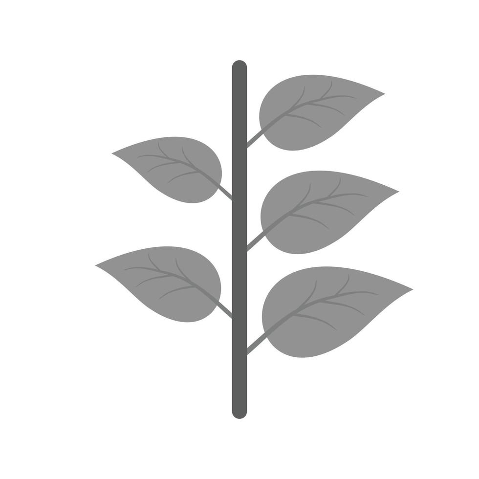 Plant III Flat Greyscale Icon 15673170 Vector Art at Vecteezy