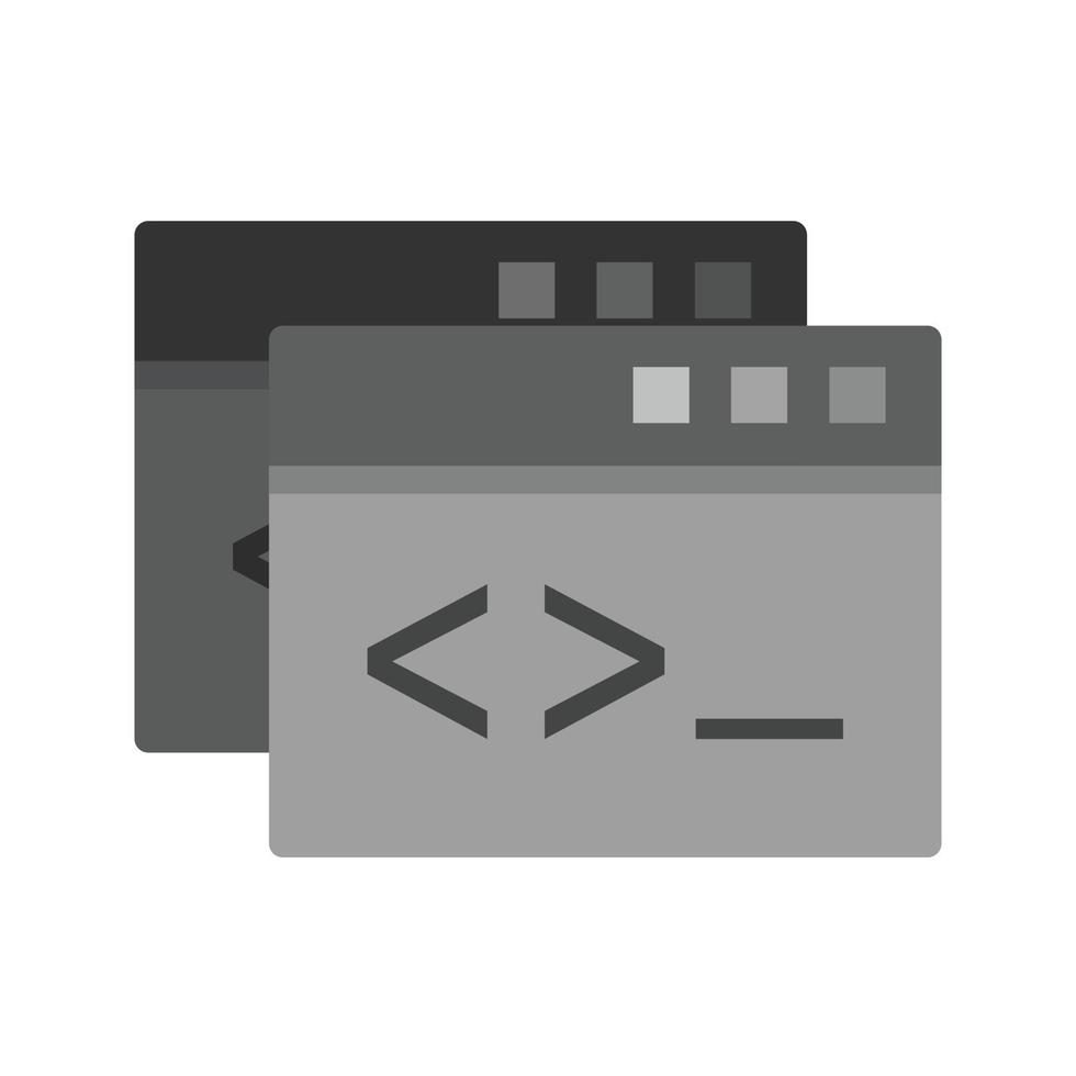 Custom Coding Flat Greyscale Icon 15673377 Vector Art at Vecteezy Custom Coding Flat Greyscale Icon 15673377 Vector Art at Vecteezy