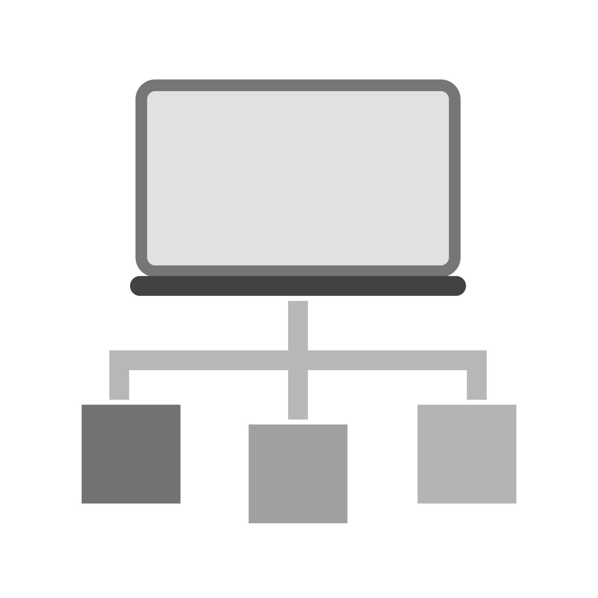 System Connection Flat Greyscale Icon 15673951 Vector Art at Vecteezy