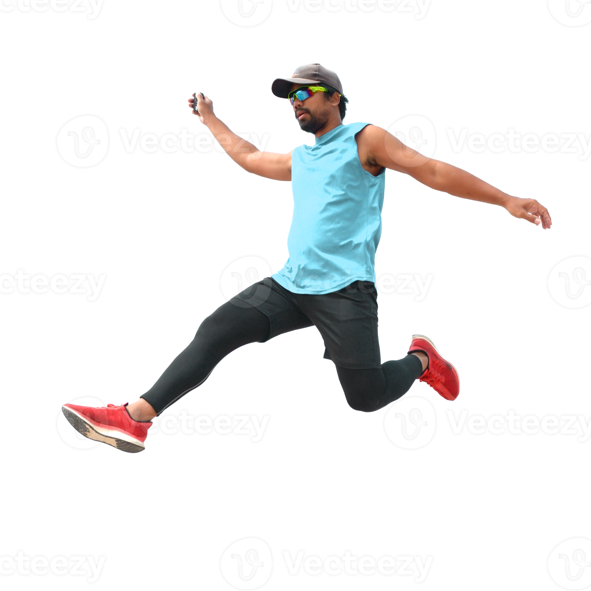 Athletic man jumping 15674976 PNG Athletic man jumping 15674976 PNG