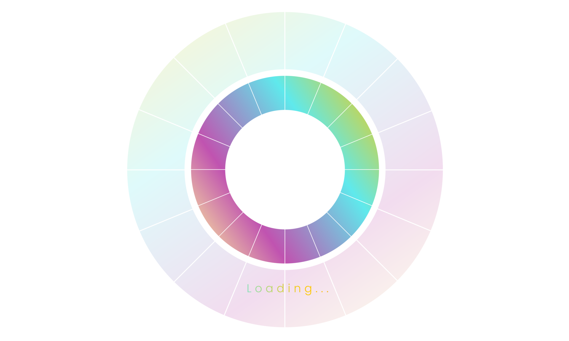 100 Percent Loading User Interface A Futuristic Loading Icon Colorful Loading Tap Menu Ui Use