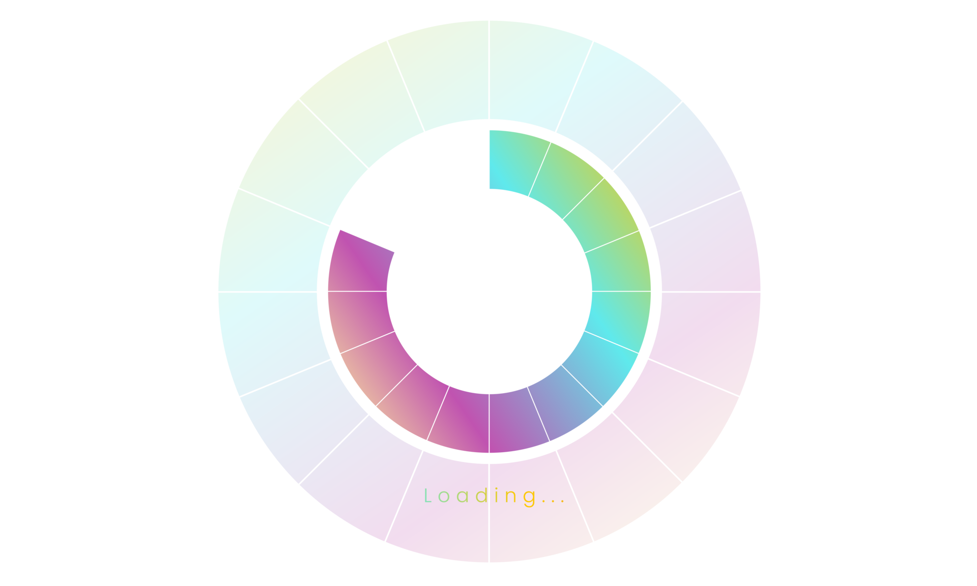 80 Percent Loading User Interface A Futuristic Loading Icon Colorful Loading Tap Menu Ui Use