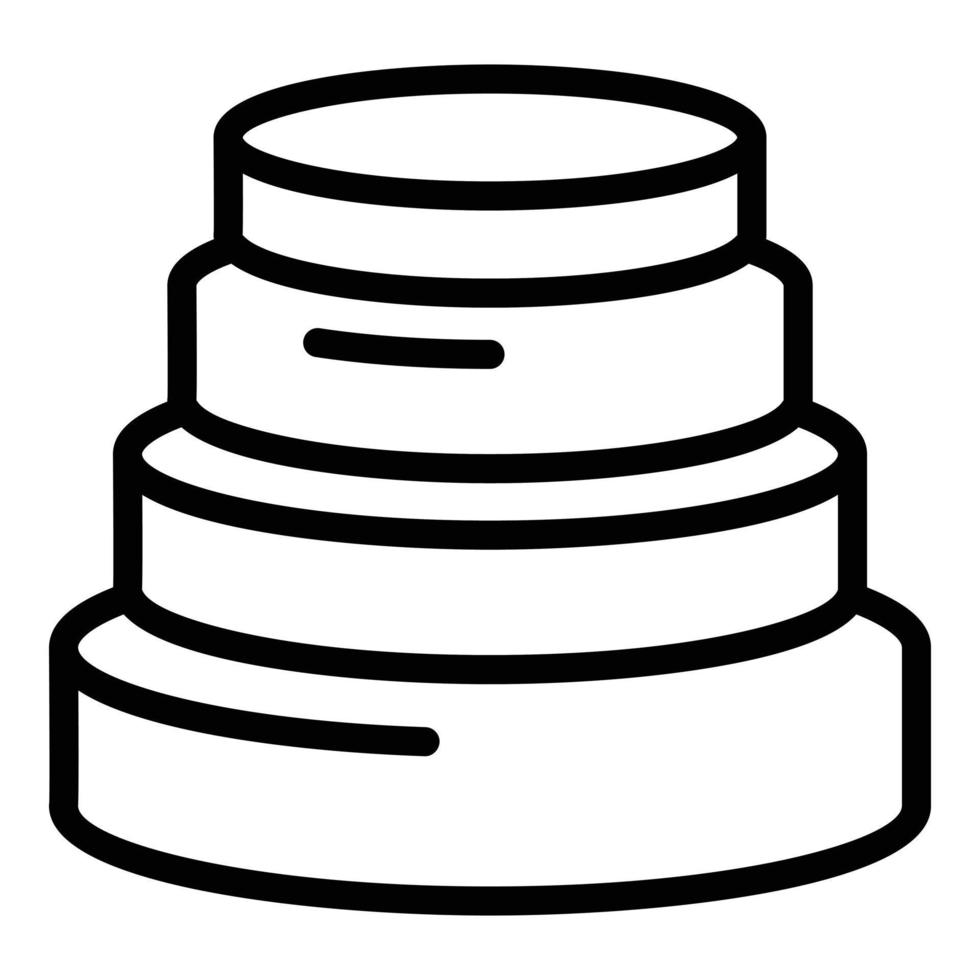 Structure Building Icon Outline Style 15677518 Vector Art At Vecteezy