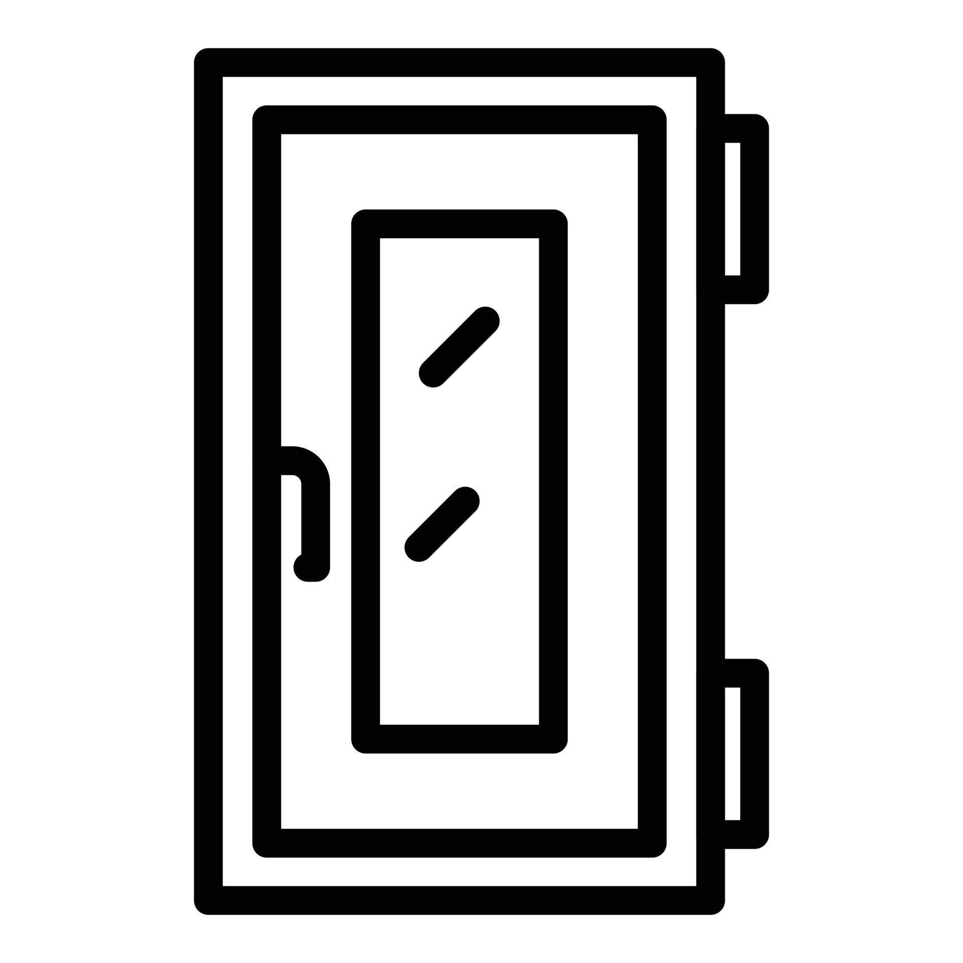 Room Door Icon Outline Style 15677530 Vector Art At Vecteezy