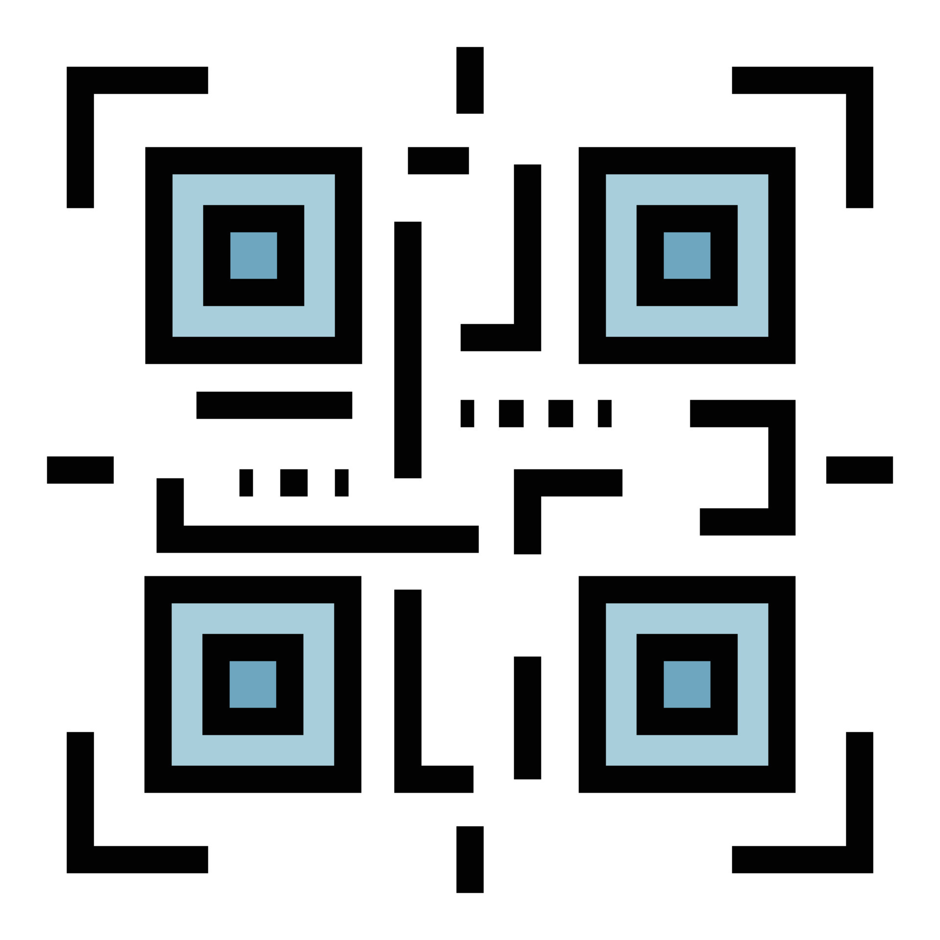 Qr Code Identification Icon Color Outline Vector 15681093 Vector Art At Vecteezy