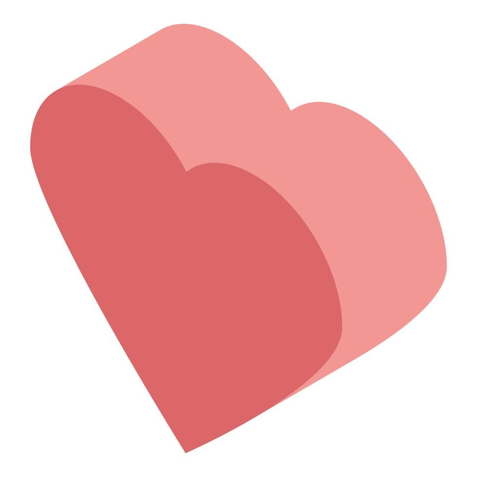 Red valentine heart icon, isometric style 15683025 Vector Art at Vecteezy Red valentine heart icon, isometric style 15683025 Vector Art at Vecteezy