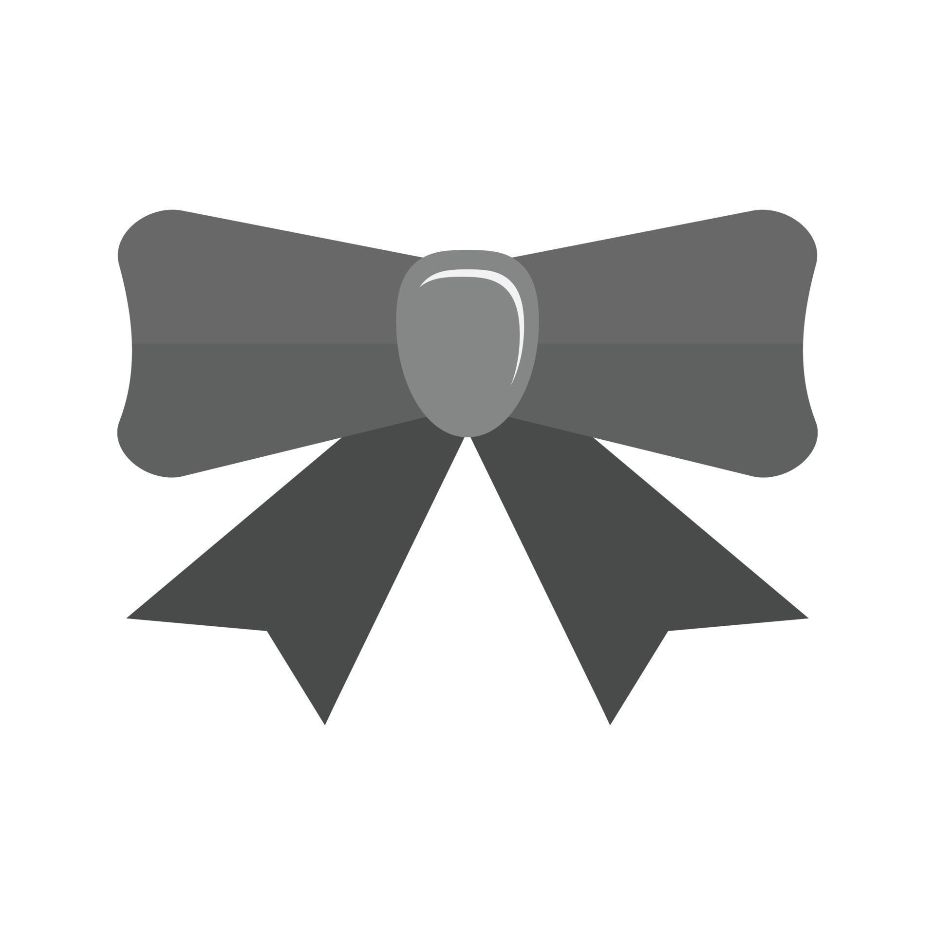 Ribbon Flat Greyscale Icon 15684685 Vector Art at Vecteezy
