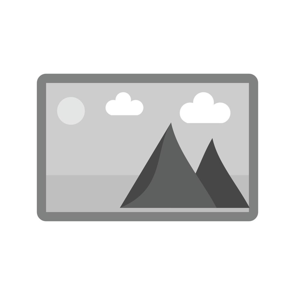Image Flat Greyscale Icon 15684863 Vector Art at Vecteezy