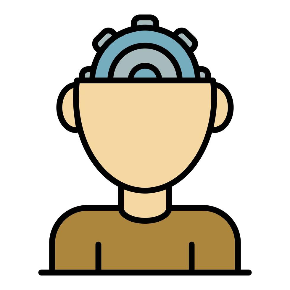 Child interactive learning icon color outline vector 15684979 Vector ...