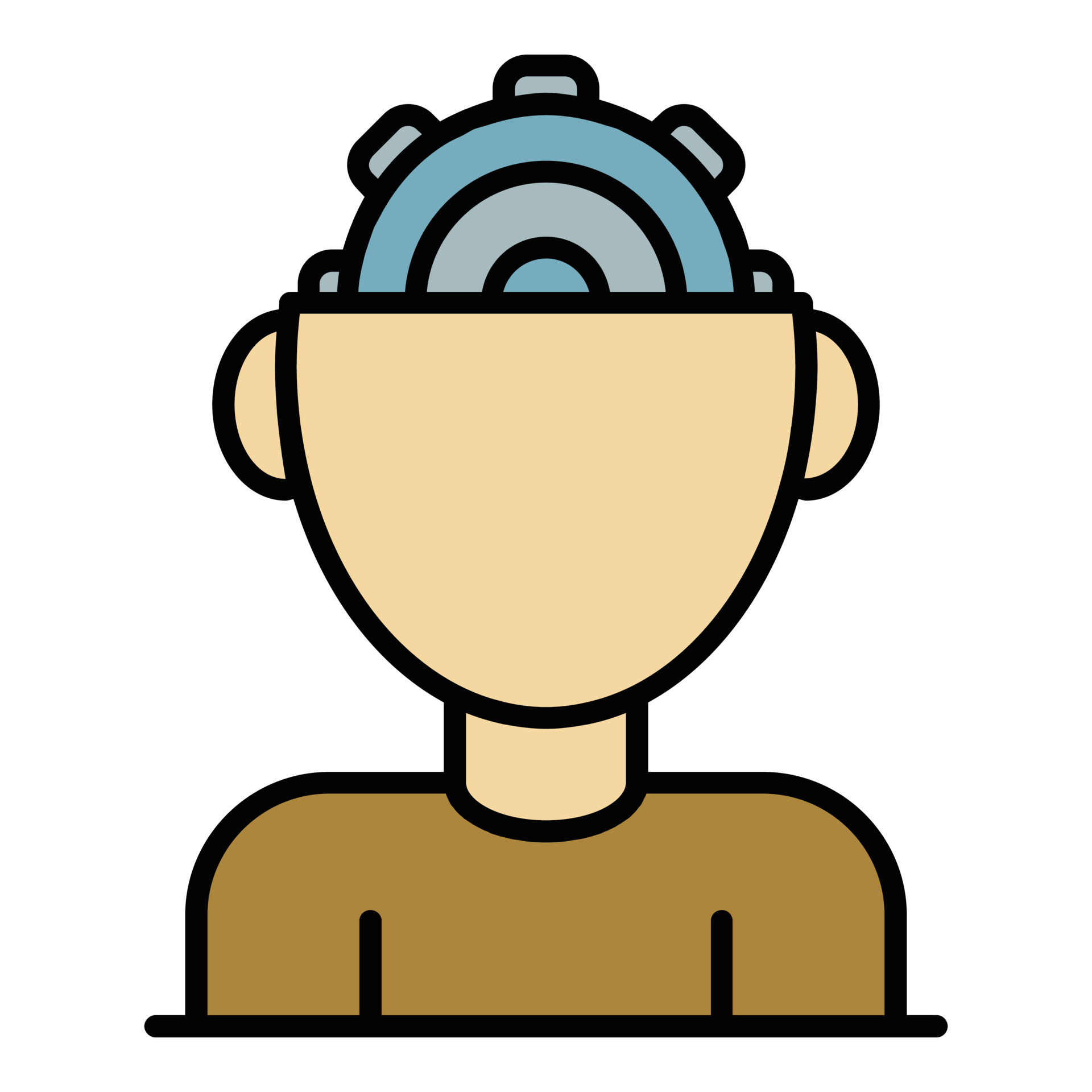 Child interactive learning icon color outline vector 15684979 Vector ...