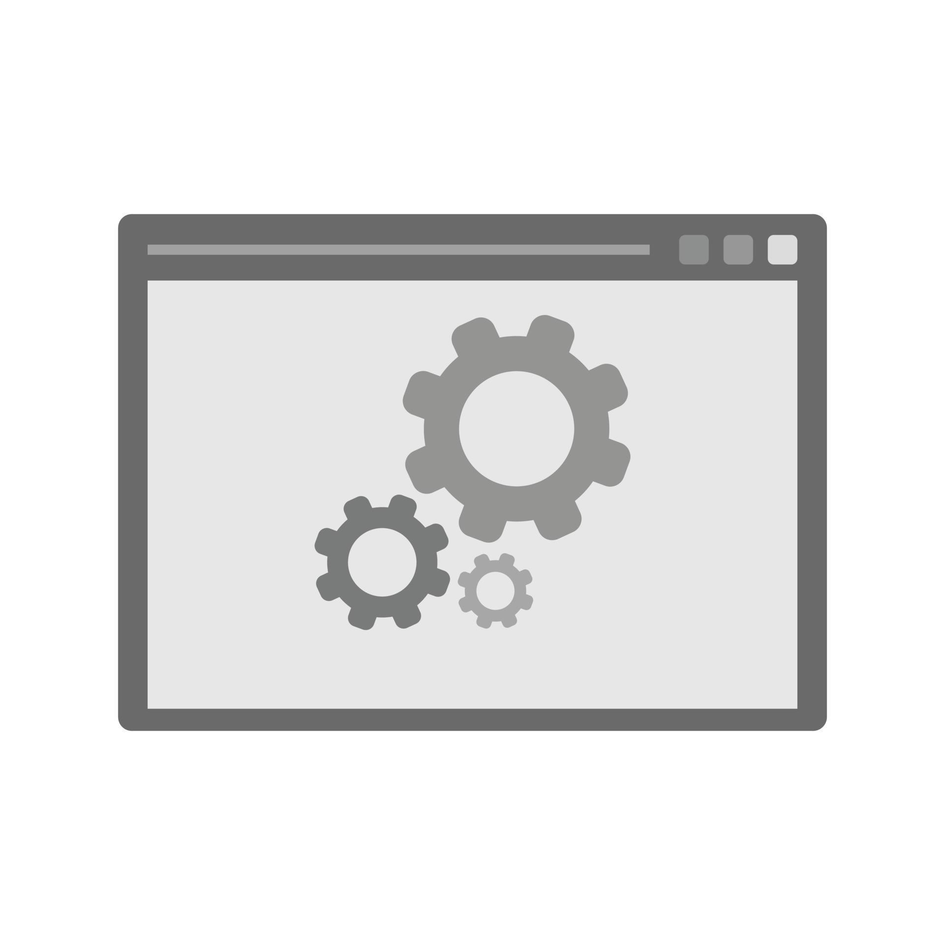 Web Optimization Flat Greyscale Icon 15685613 Vector Art at Vecteezy