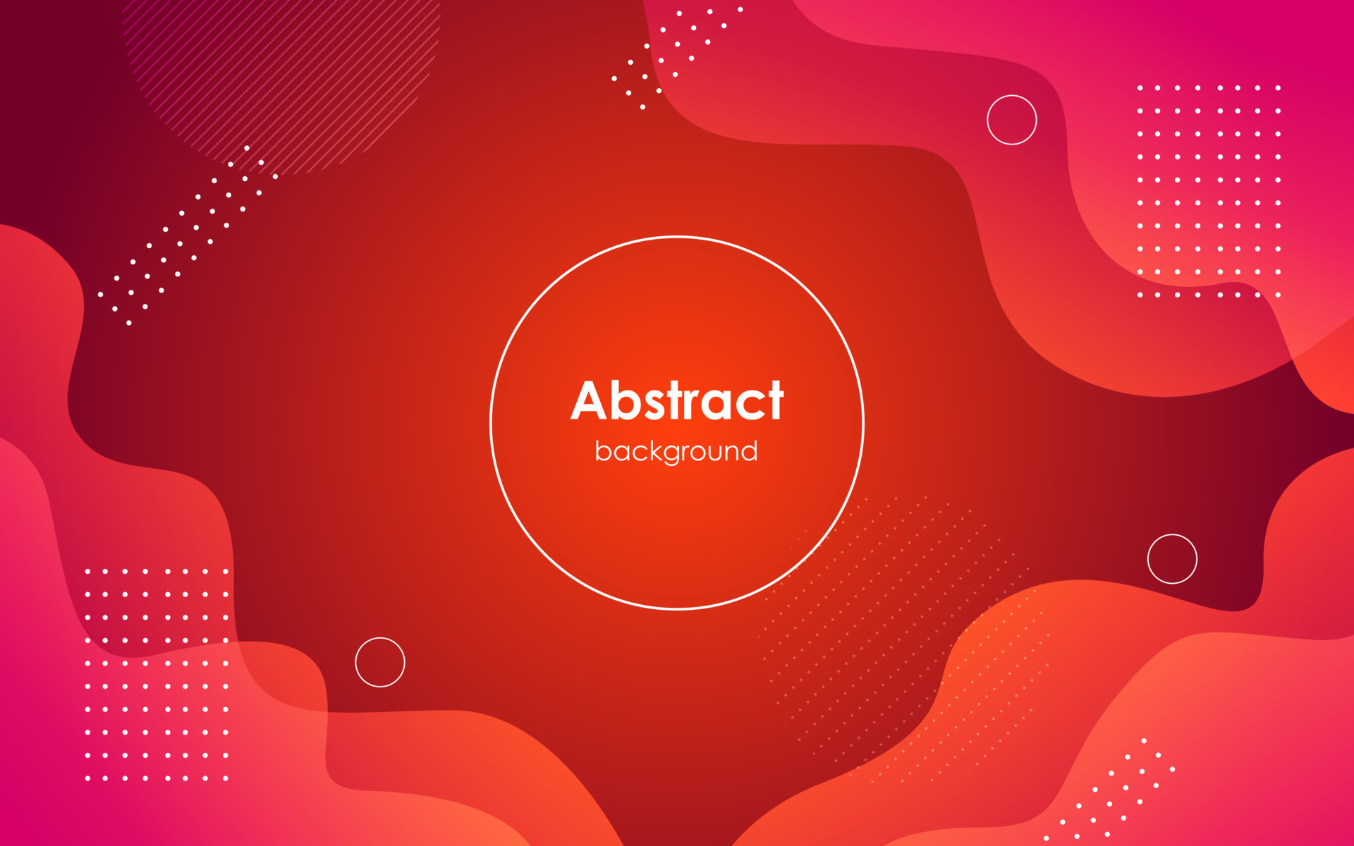 Minimal Red Abstract Geometric Fluid Dynamic Shape Composition Wavy Background Eps10 Vector