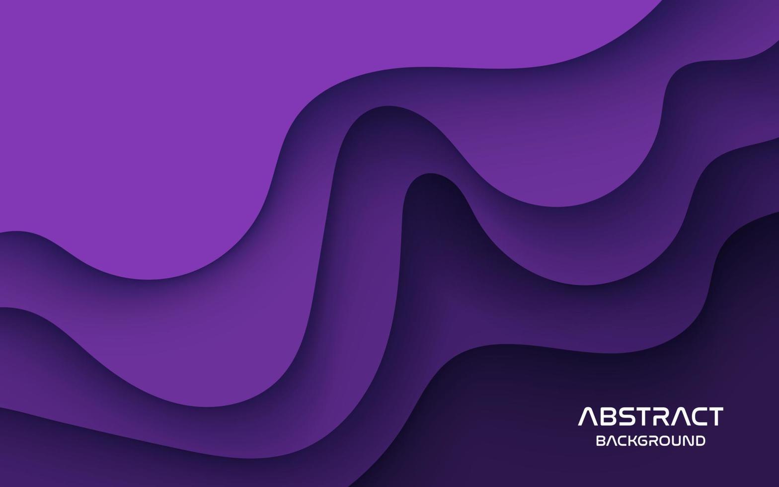 Multi layers purple color texture 3D papercut layers in gradient vector ...