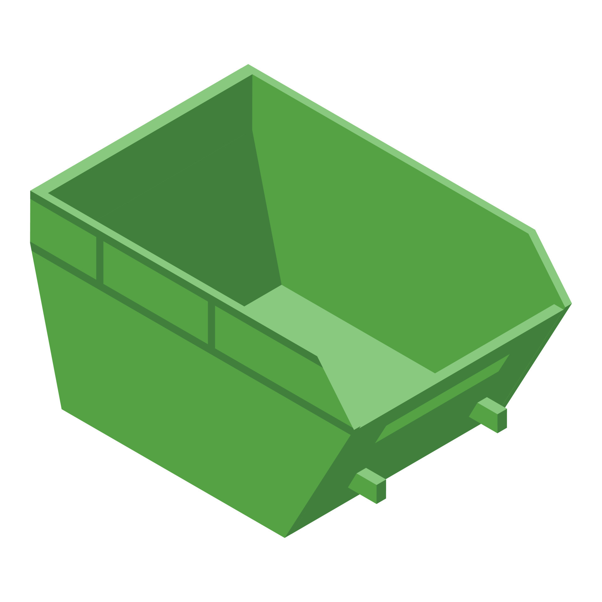 Dumpster icon, isometric style 15688002 Vector Art at Vecteezy