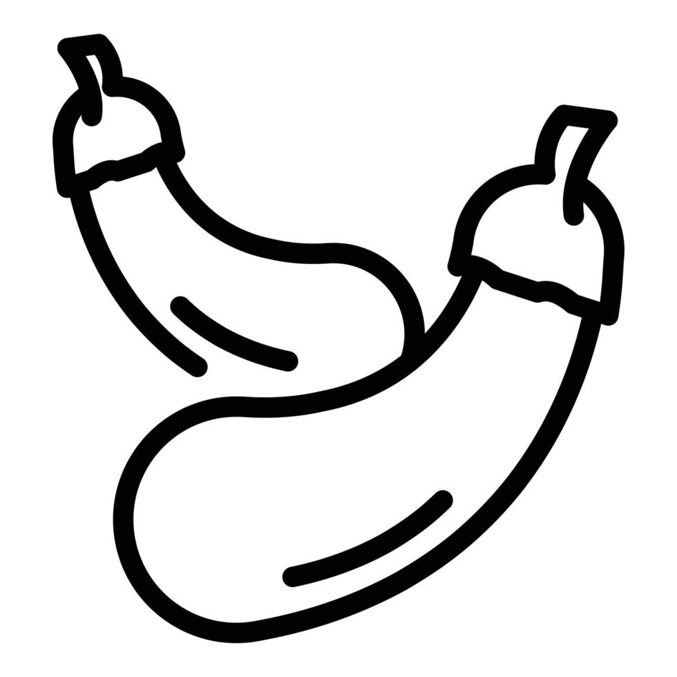 Eggplant icon, outline style 15689109 Vector Art at Vecteezy Eggplant icon, outline style 15689109 Vector Art at Vecteezy