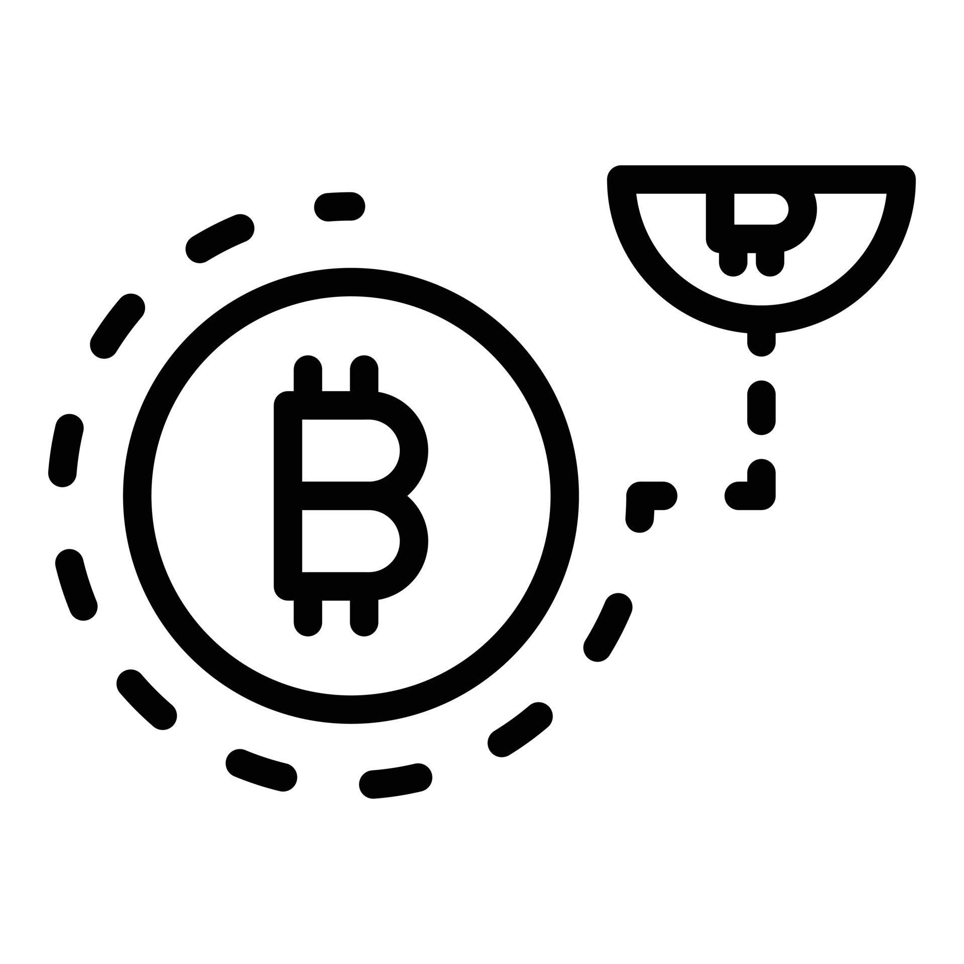 Blockchain Icon Outline Style 15689636 Vector Art At Vecteezy