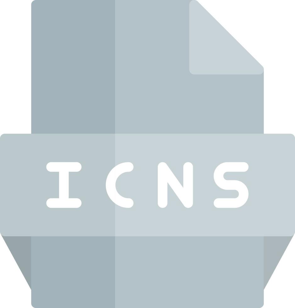 Icns File Format Icon 15691836 Vector Art at Vecteezy