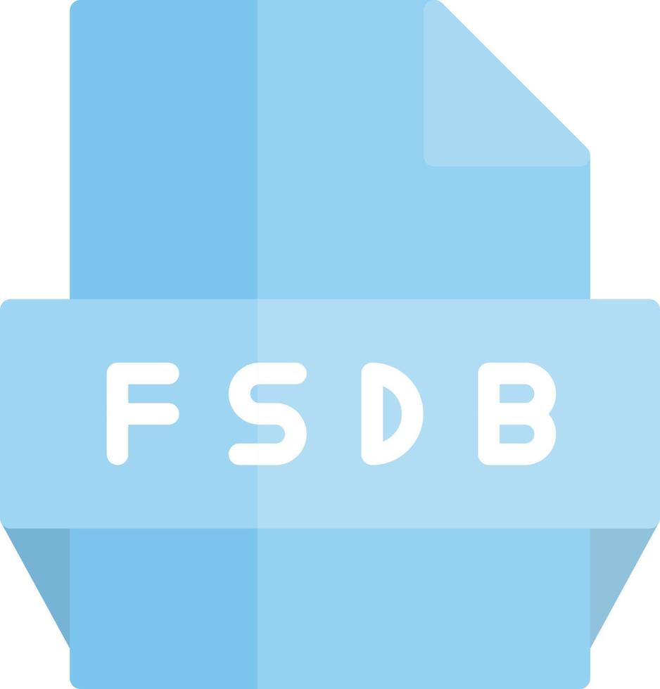 Fsdb File Format Icon 15691961 Vector Art at Vecteezy