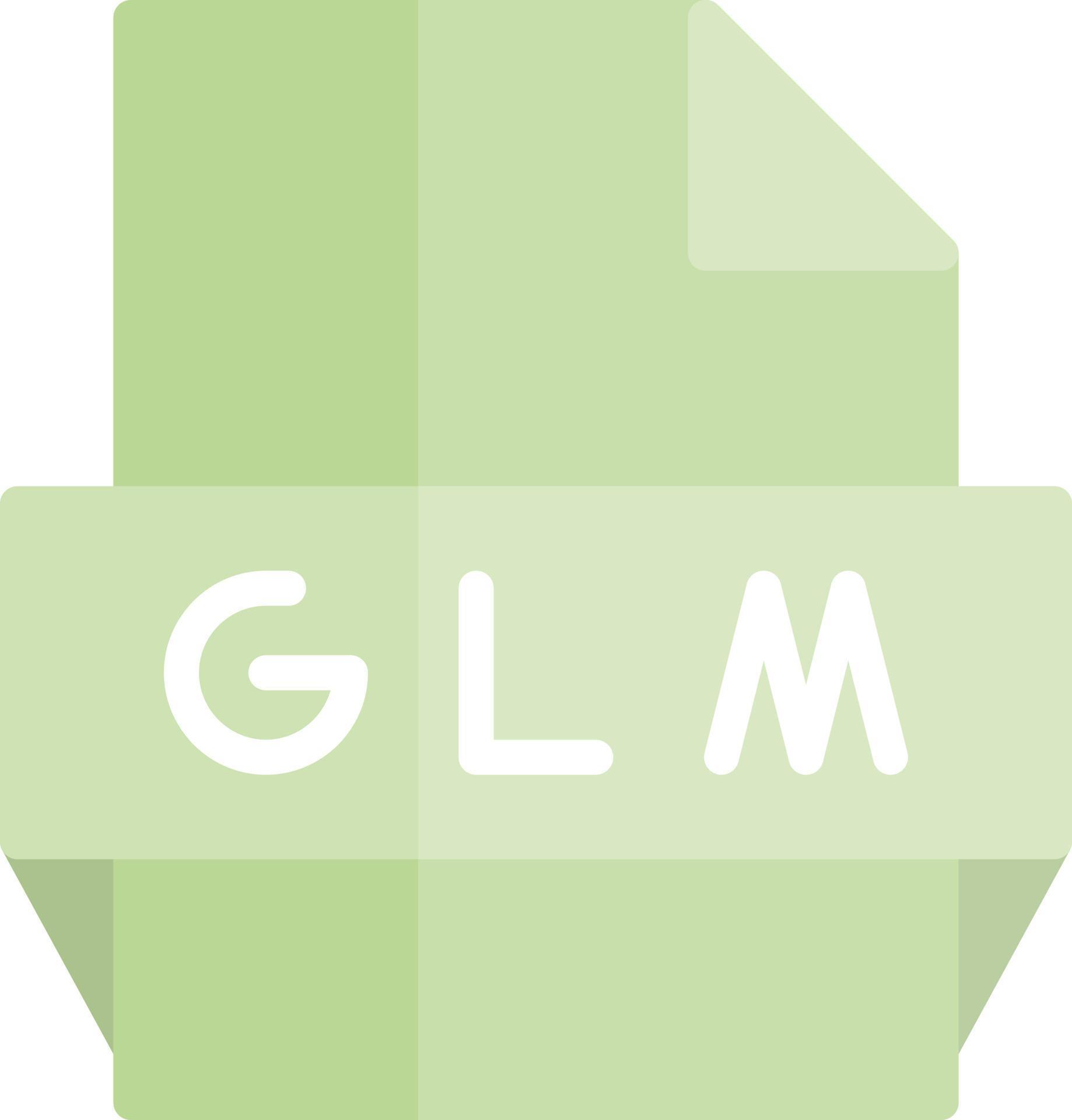 Glm File Format Icon 15691971 Vector Art At Vecteezy