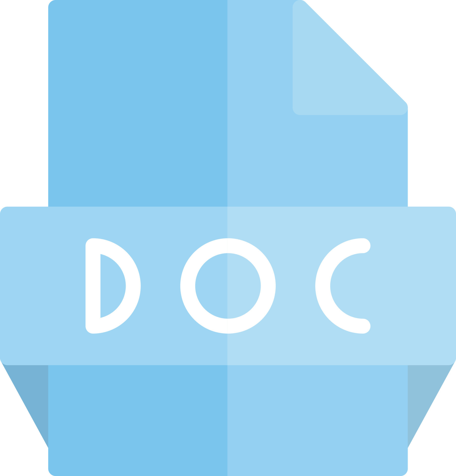 Doc File Format Icon 15692020 Vector Art at Vecteezy