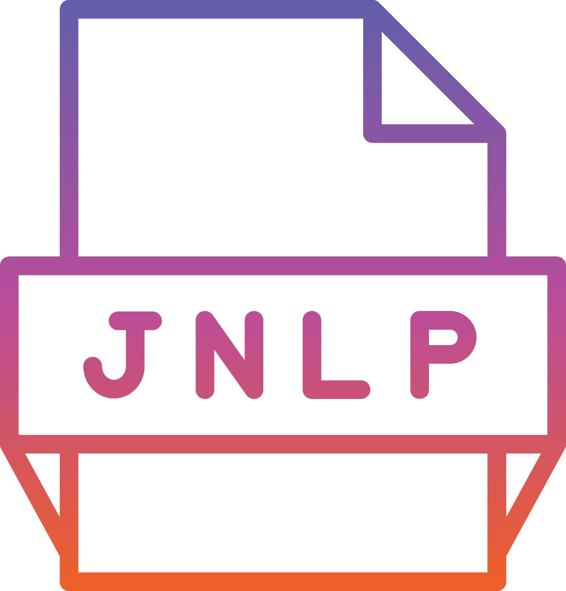 Jnlp File Format Icon 15692609 Vector Art at Vecteezy