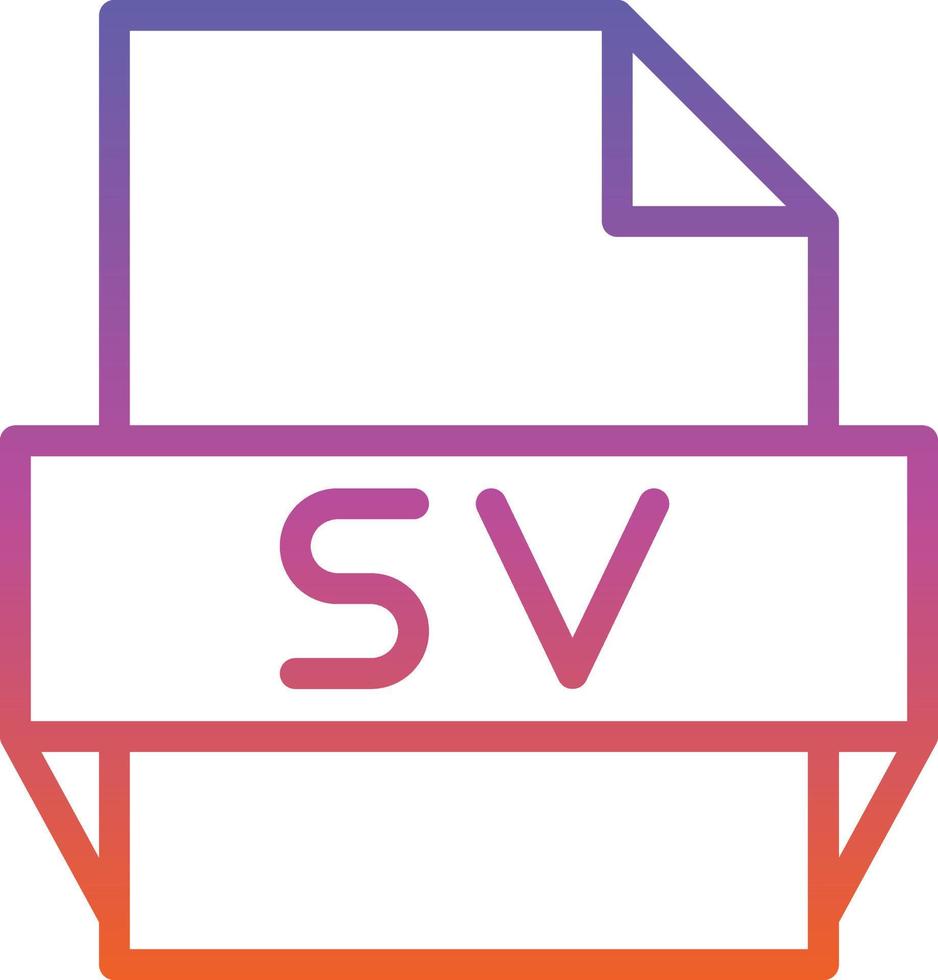 Sv File Format Icon 15692676 Vector Art at Vecteezy Sv File Format Icon 15692676 Vector Art at Vecteezy