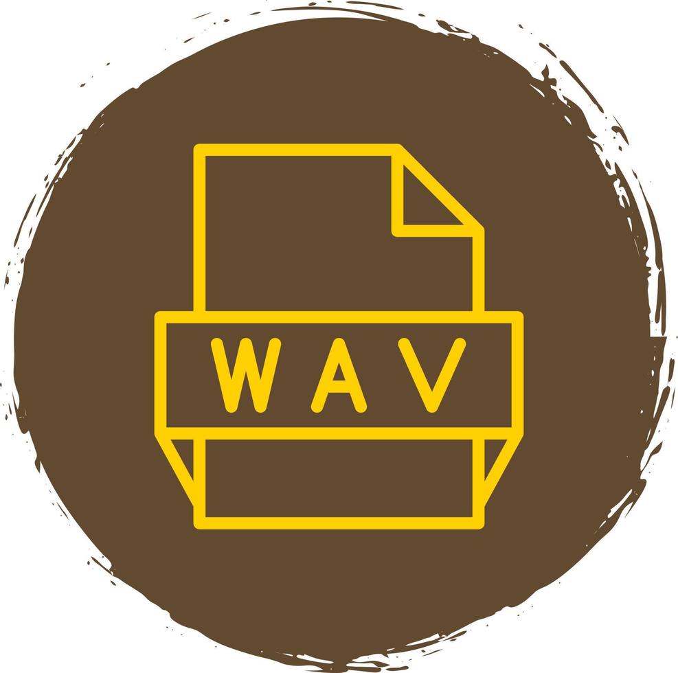 Wav File Format Icon 15692901 Vector Art At Vecteezy