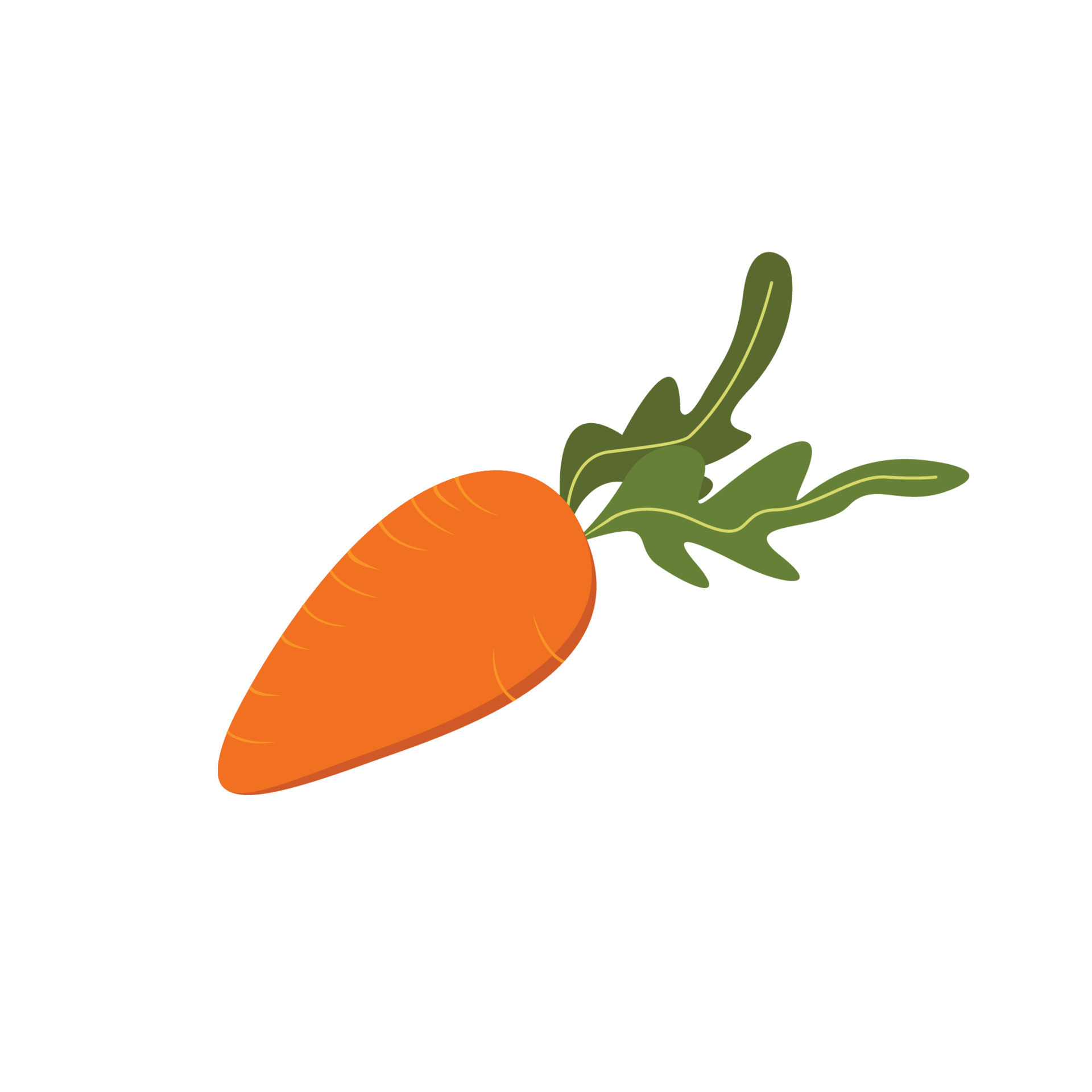 Cartoon Carrot Vector Illustration Design 15696808 Vector Art At Vecteezy
