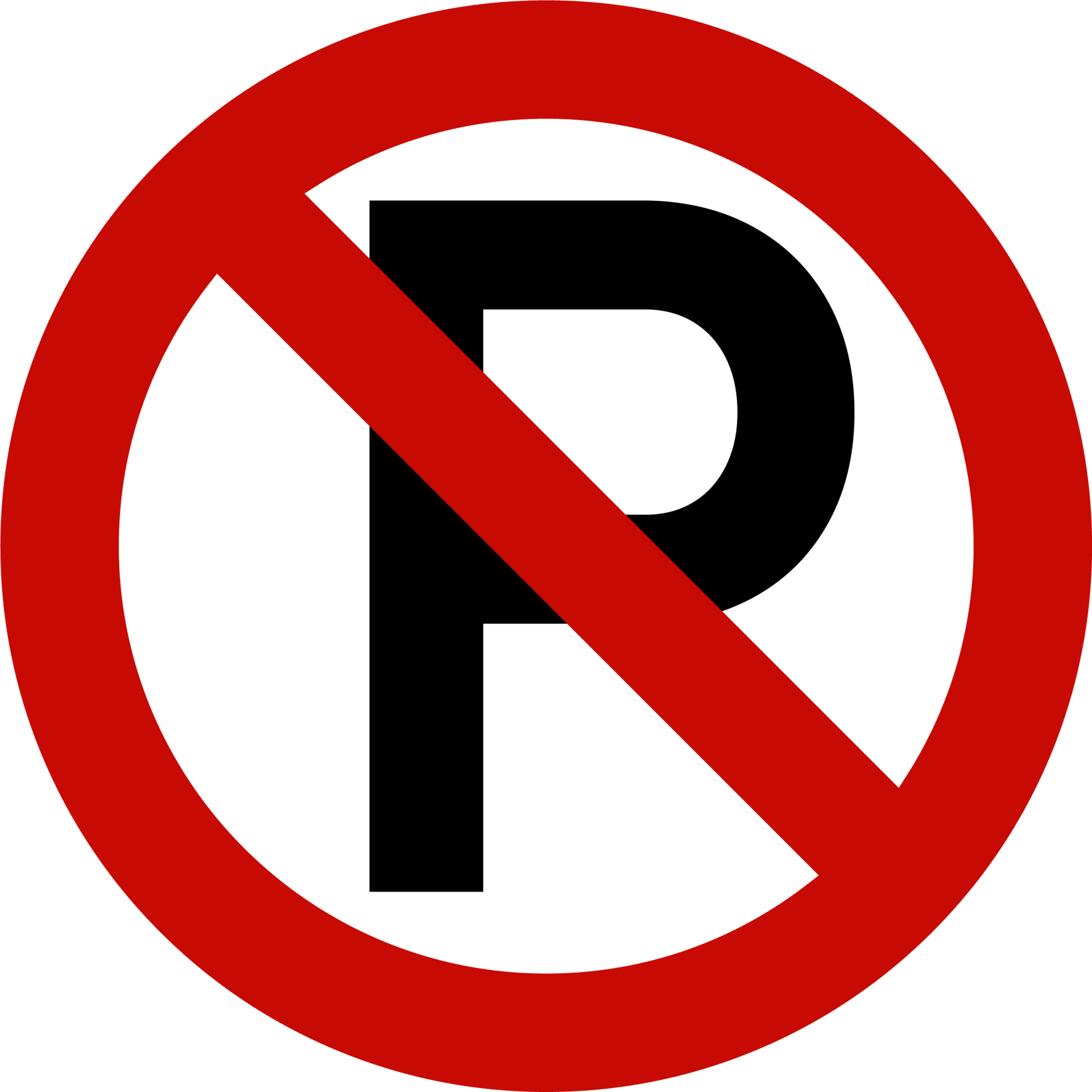 No Parking Red Road Sign Or Traffic Sign Street Symbol Illustration 15698652 Png