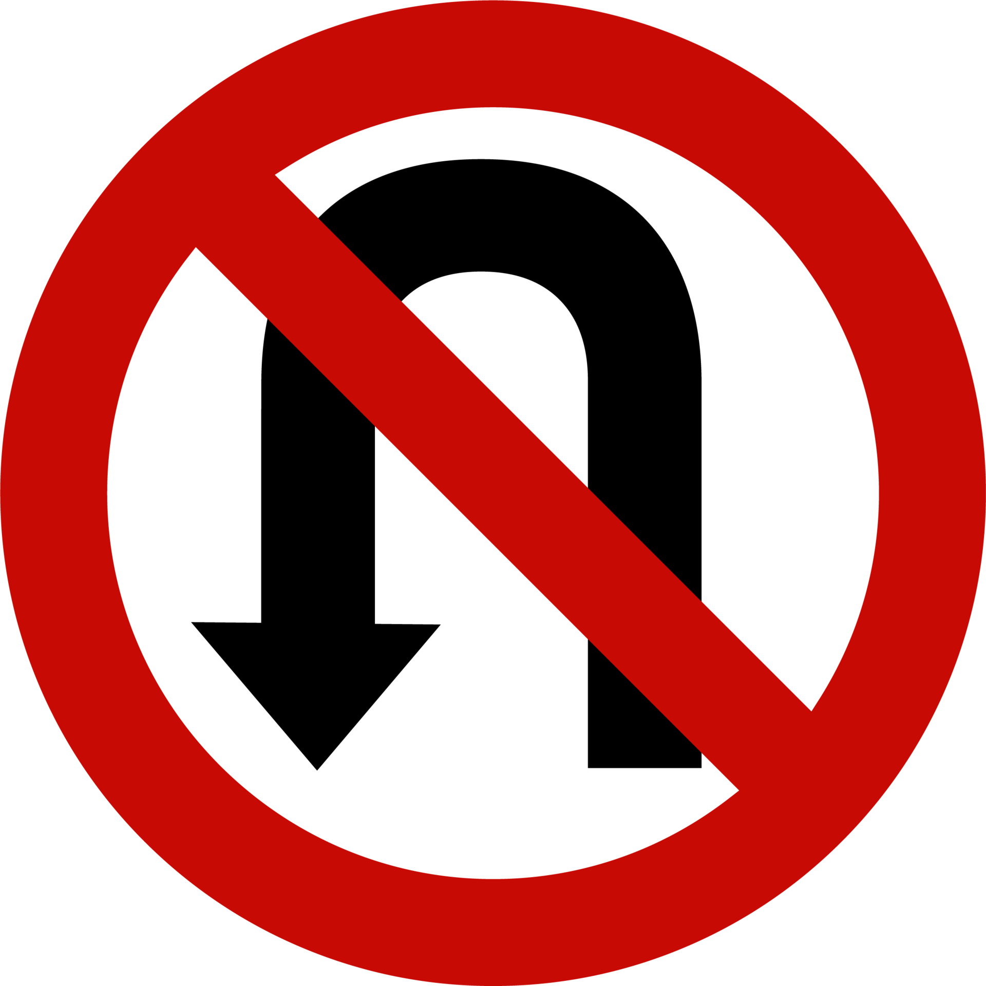 No u turn red road sign or traffic sign. Street symbol illustration ... No u turn red road sign or traffic sign. Street symbol illustration ...