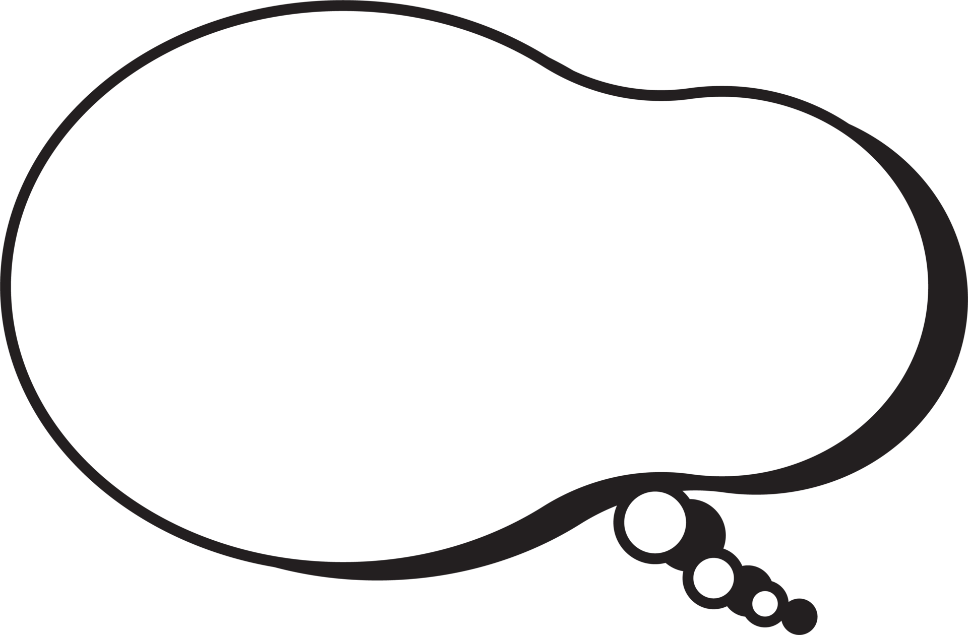 The Balloon Text Cartoon Style 15698978 Png